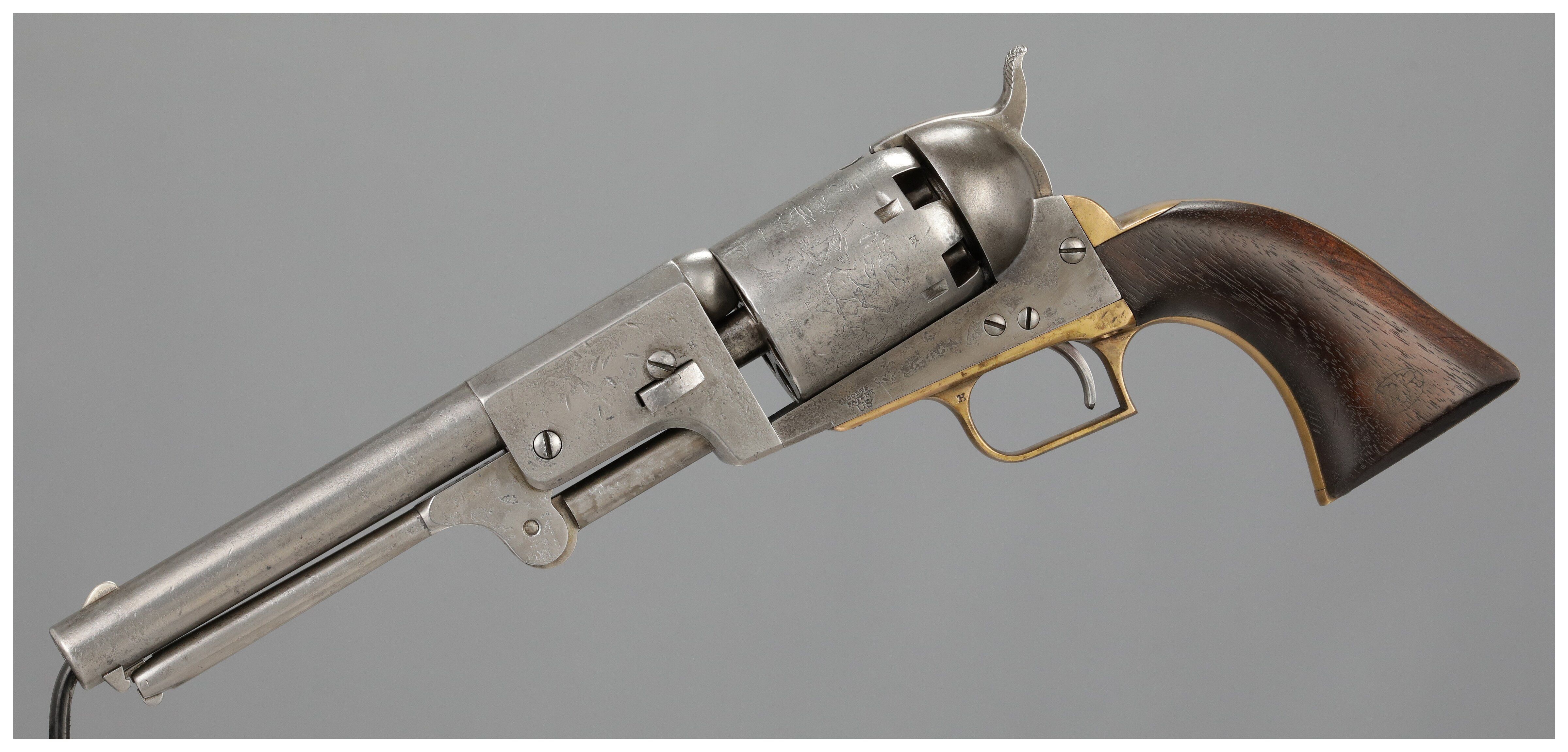 Reproduction of a Colt Dragoon Percussion Revolver | Rock Island Auction