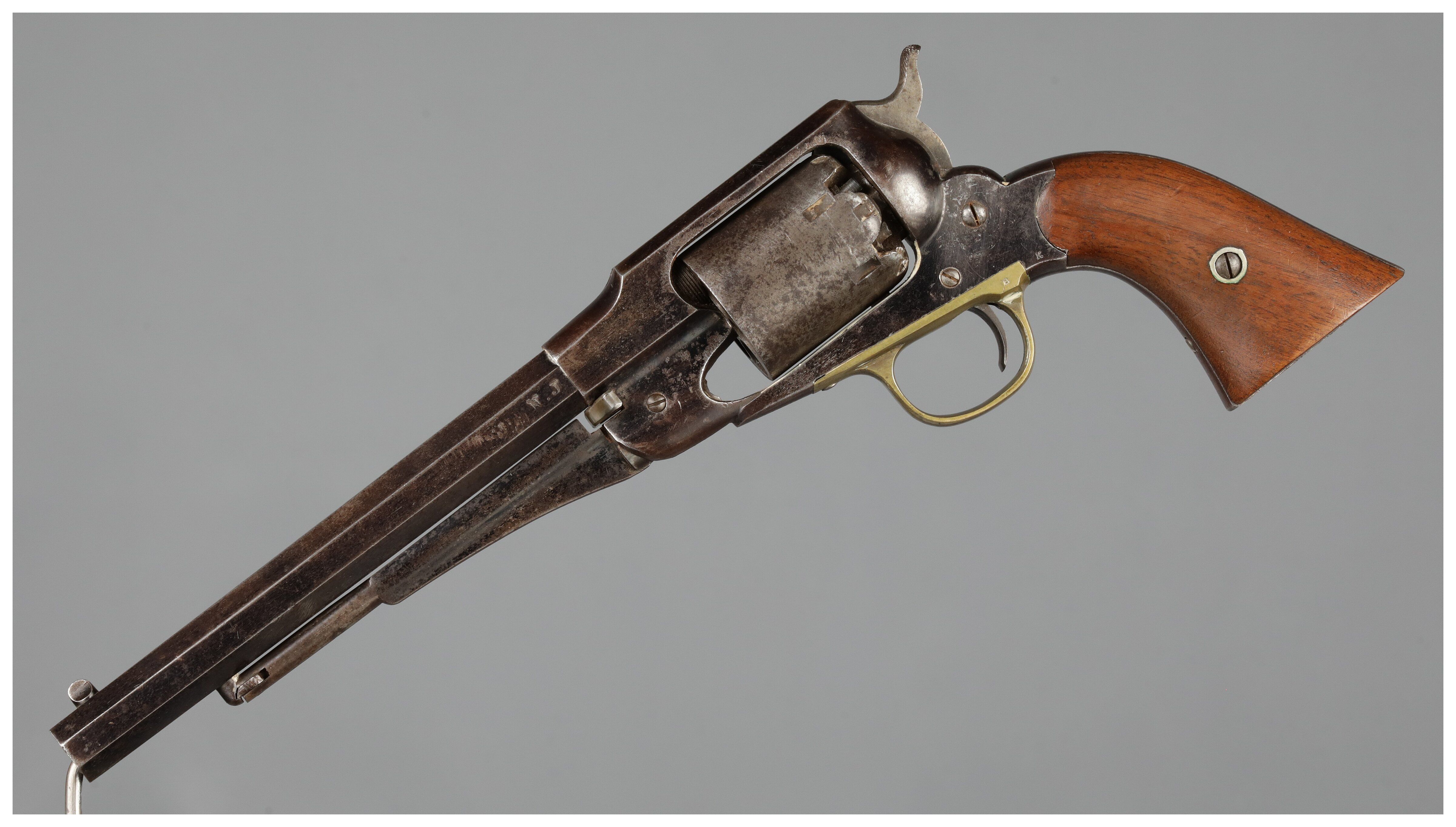 Civil War New Jersey Marked Remington New Model Army Revolver | Rock ...