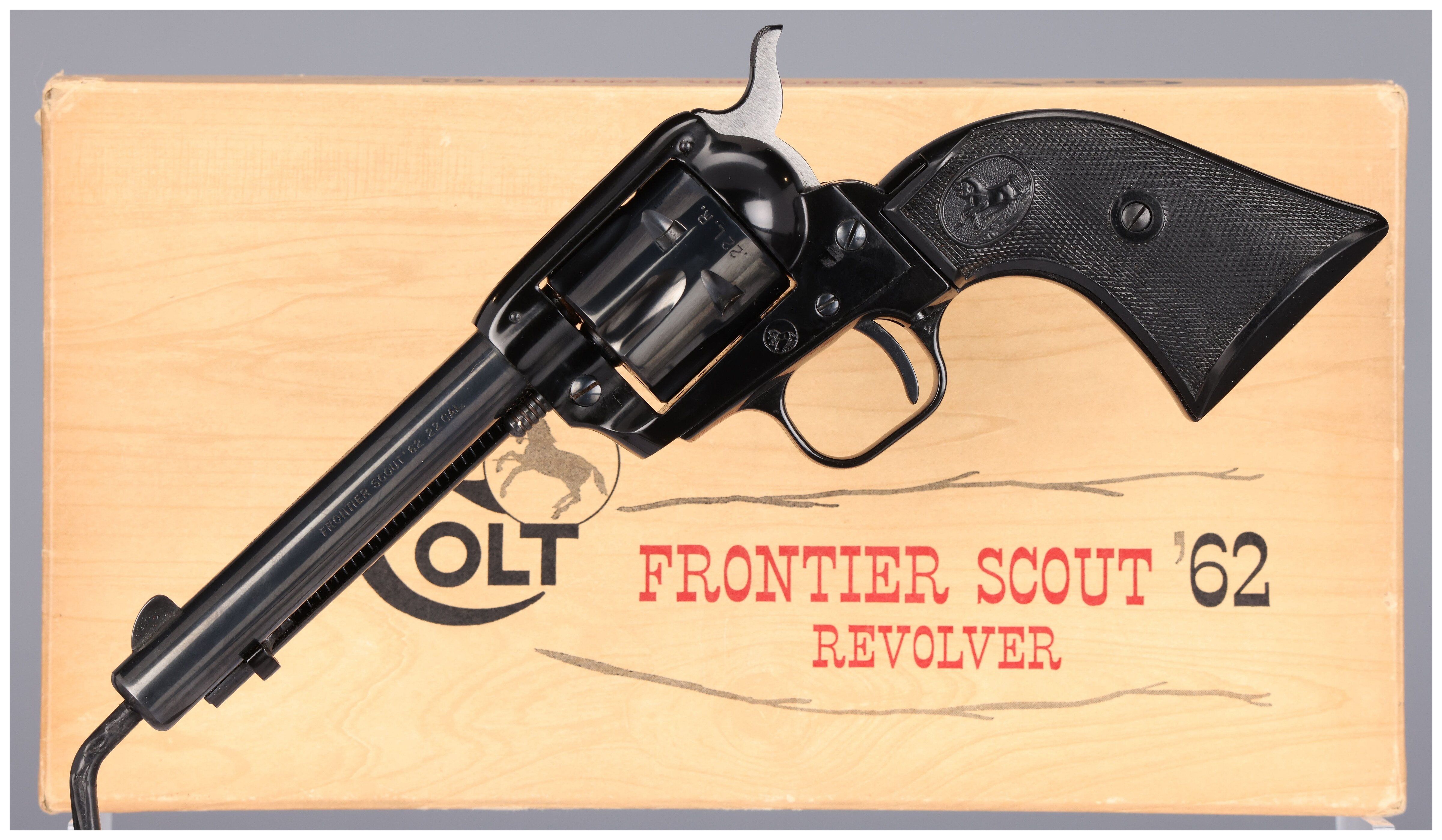 Colt Frontier Scout '62 Single Action Revolver with Box | Rock Island ...