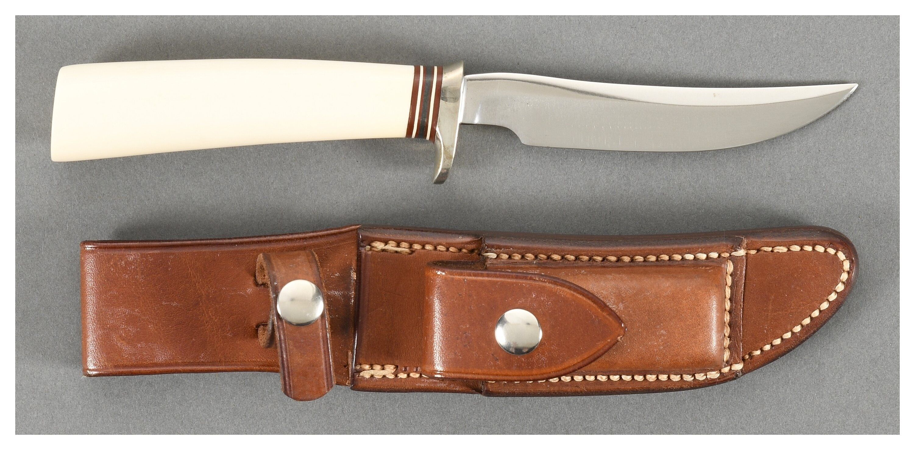 Randall Model 7 Fisherman-Hunter Knife with Sheath | Rock Island Auction
