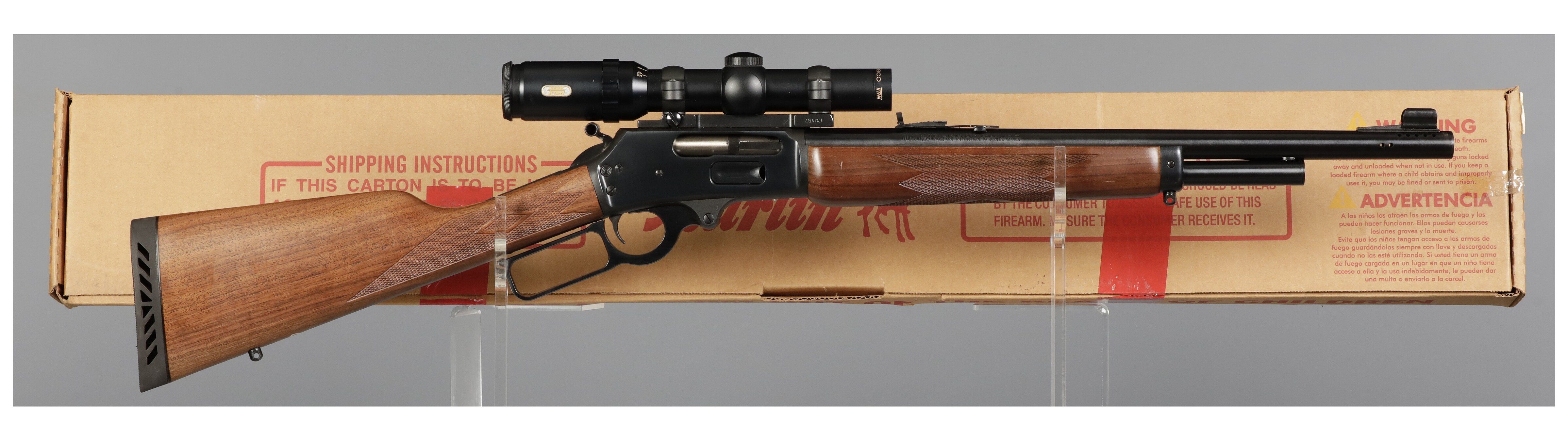 Marlin Model 1895G Lever Action Rifle with Box and Scope | Rock Island ...