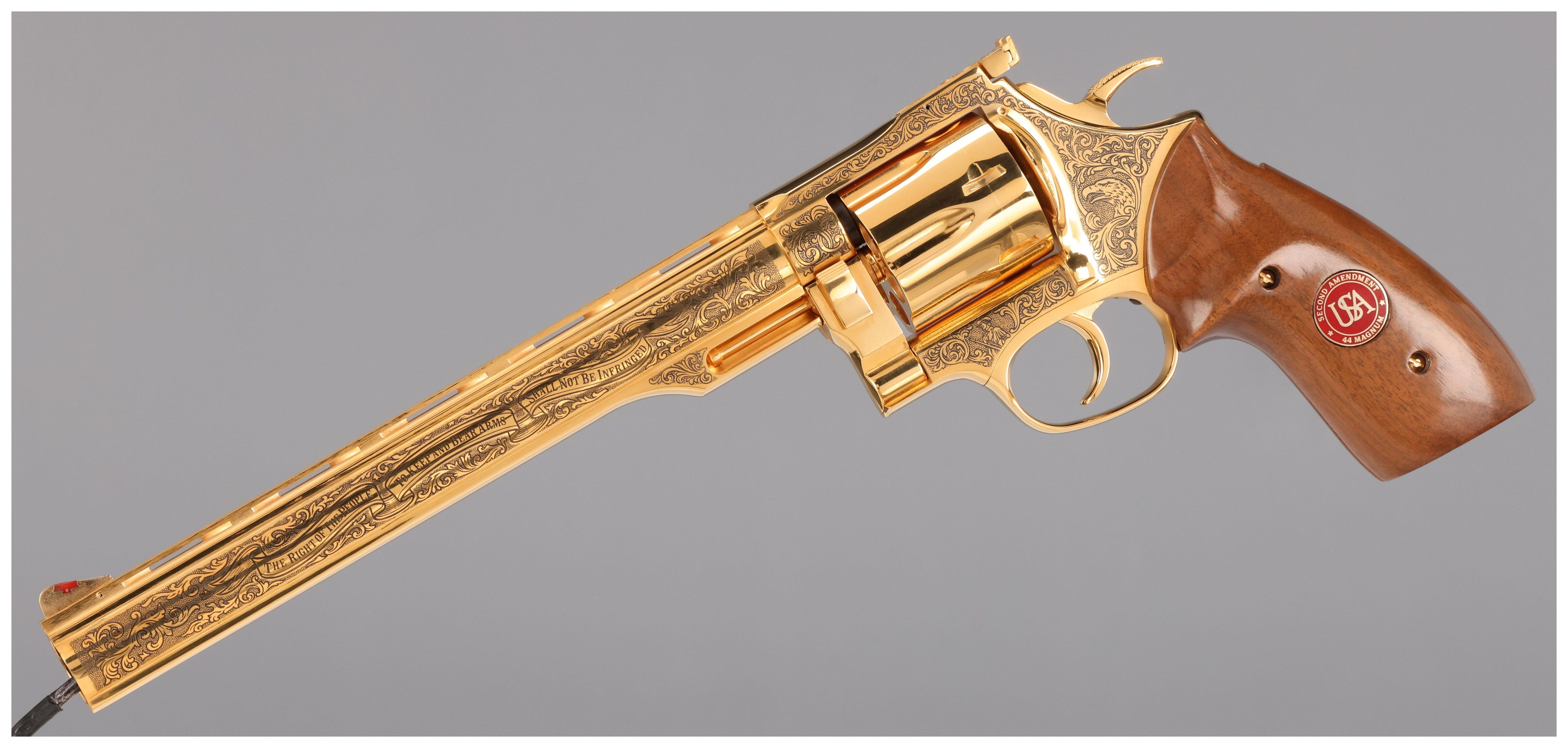 Cased Dan Wesson Second Amendment .44 Magnum Revolver | Rock Island Auction