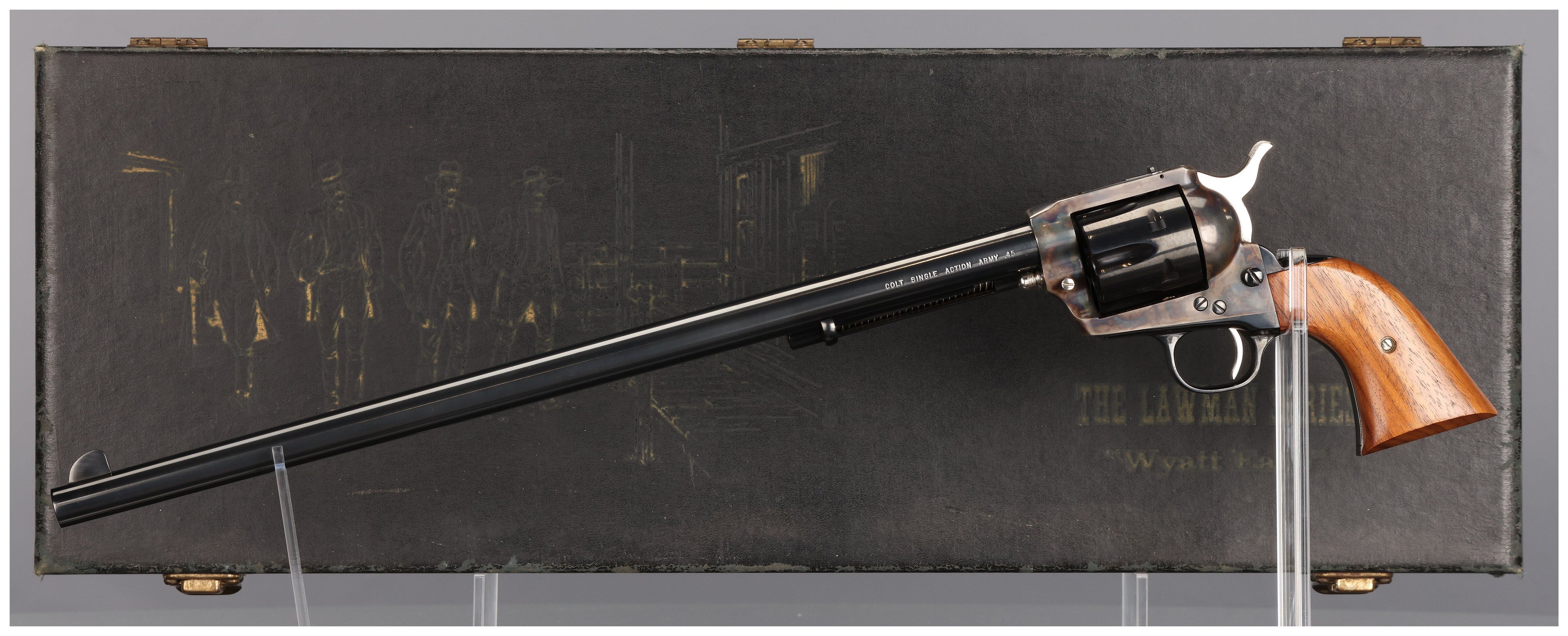 Colt Wyatt Earp Buntline Single Action Army Revolver | Rock Island Auction