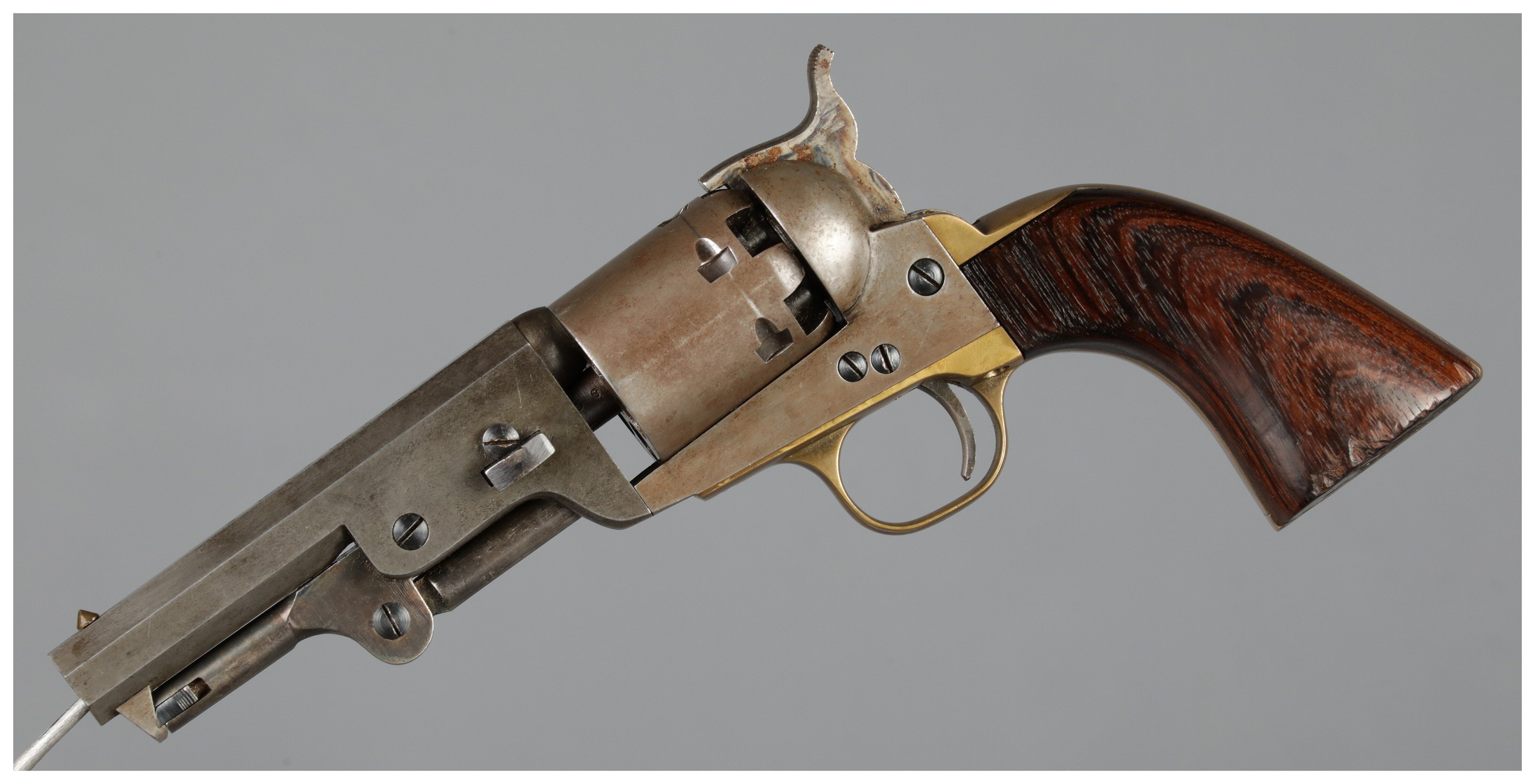 "Colt Brevette" Marked 1851 Navy Pattern Percussion Revolver | Rock ...