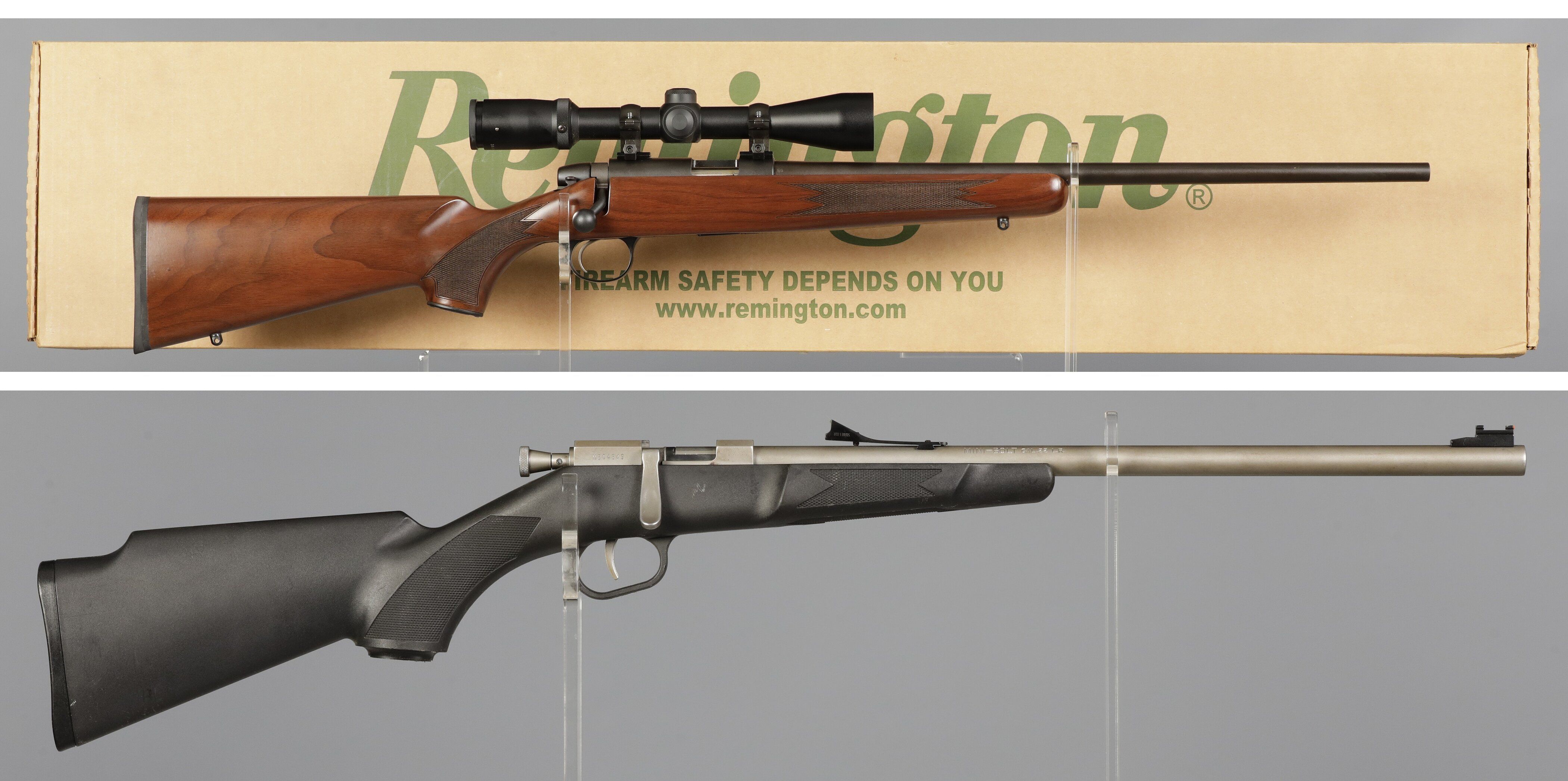 Two Bolt Action Rimfire Rifles | Rock Island Auction