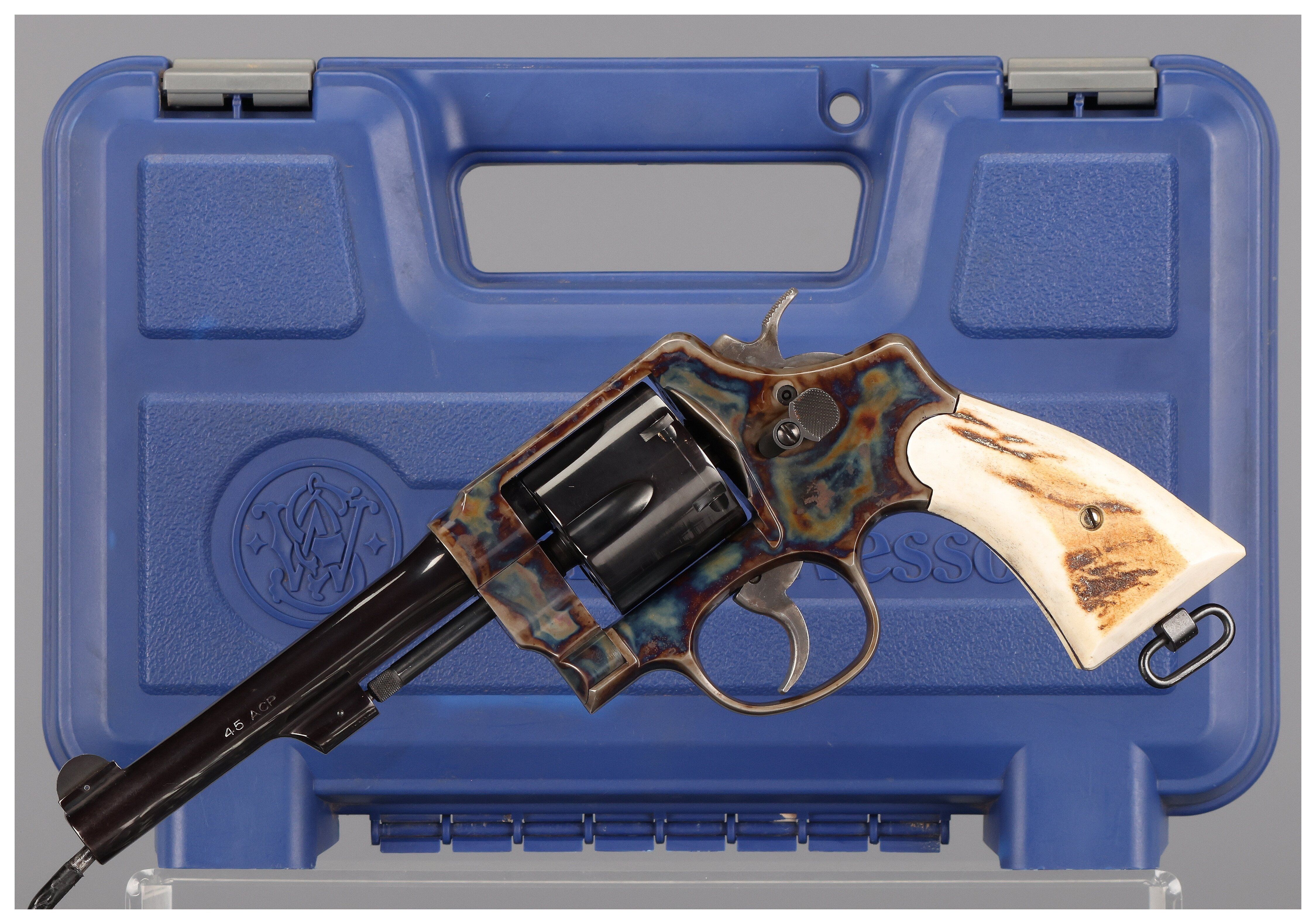 Smith & Wesson Model 22-4 Classic Series Revolver with Case | Rock ...