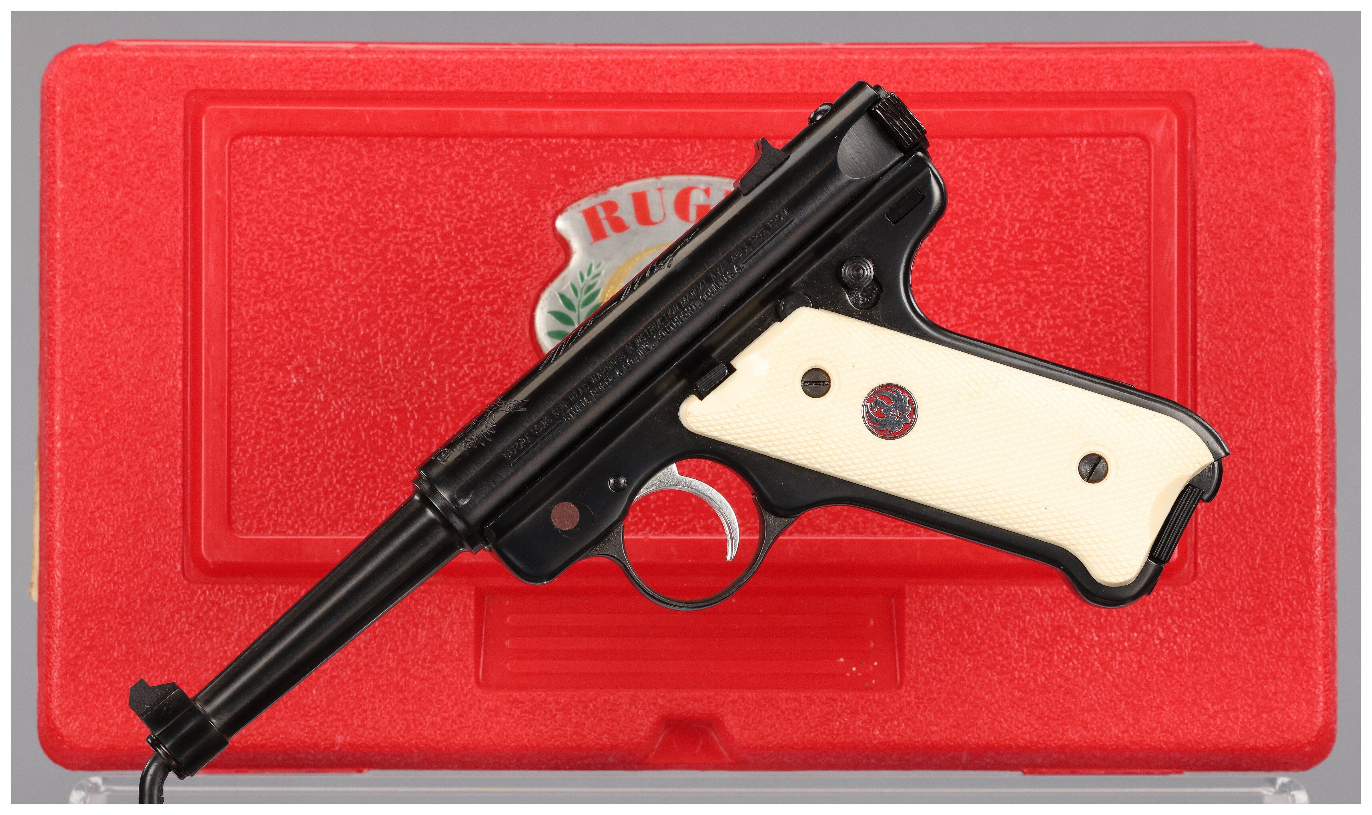 Ruger MK II NRA William B. Ruger Endowment Pistol with Case | Rock Island Auction