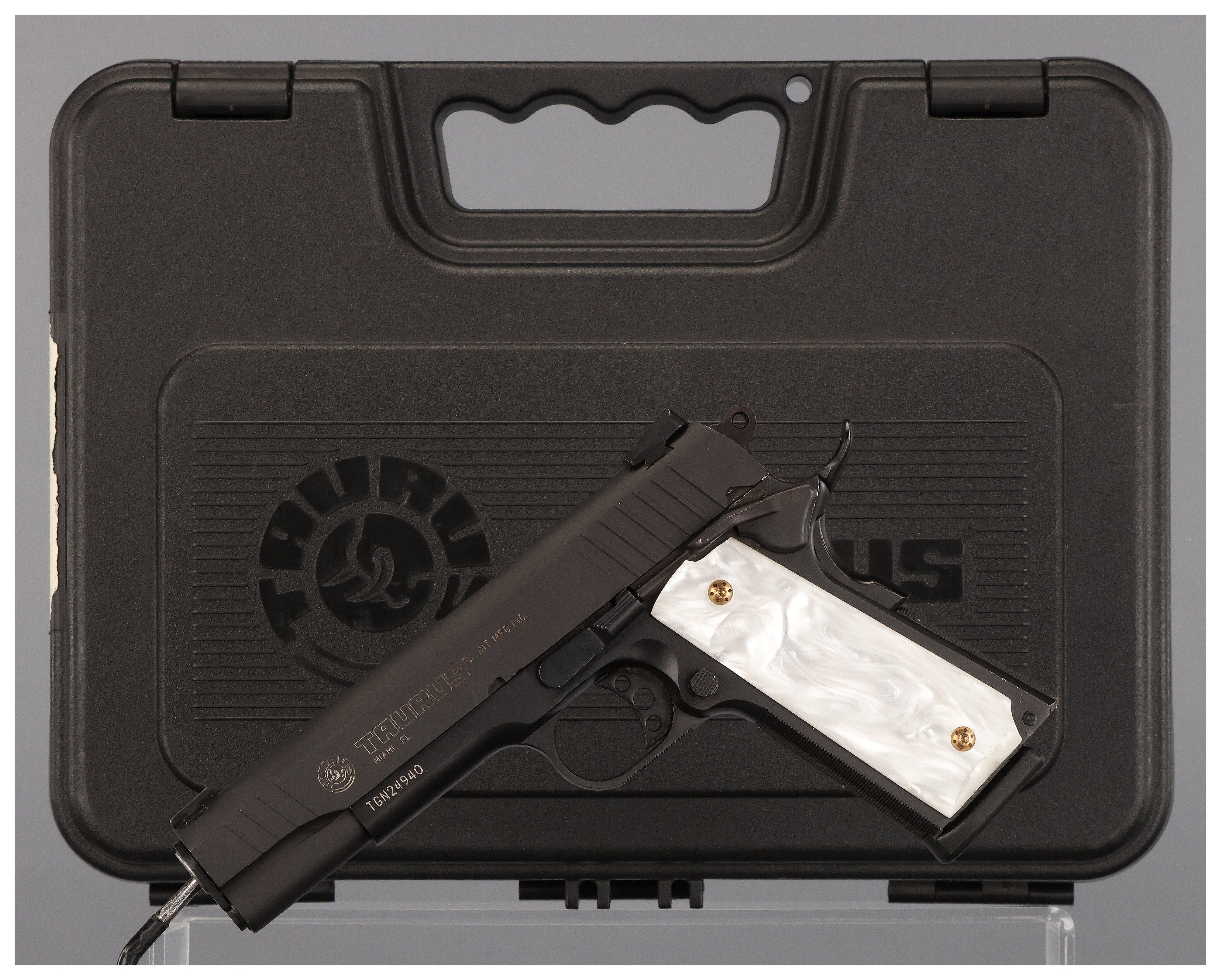 Taurus PT 1911 Semi-Automatic Pistol with Case | Rock Island Auction