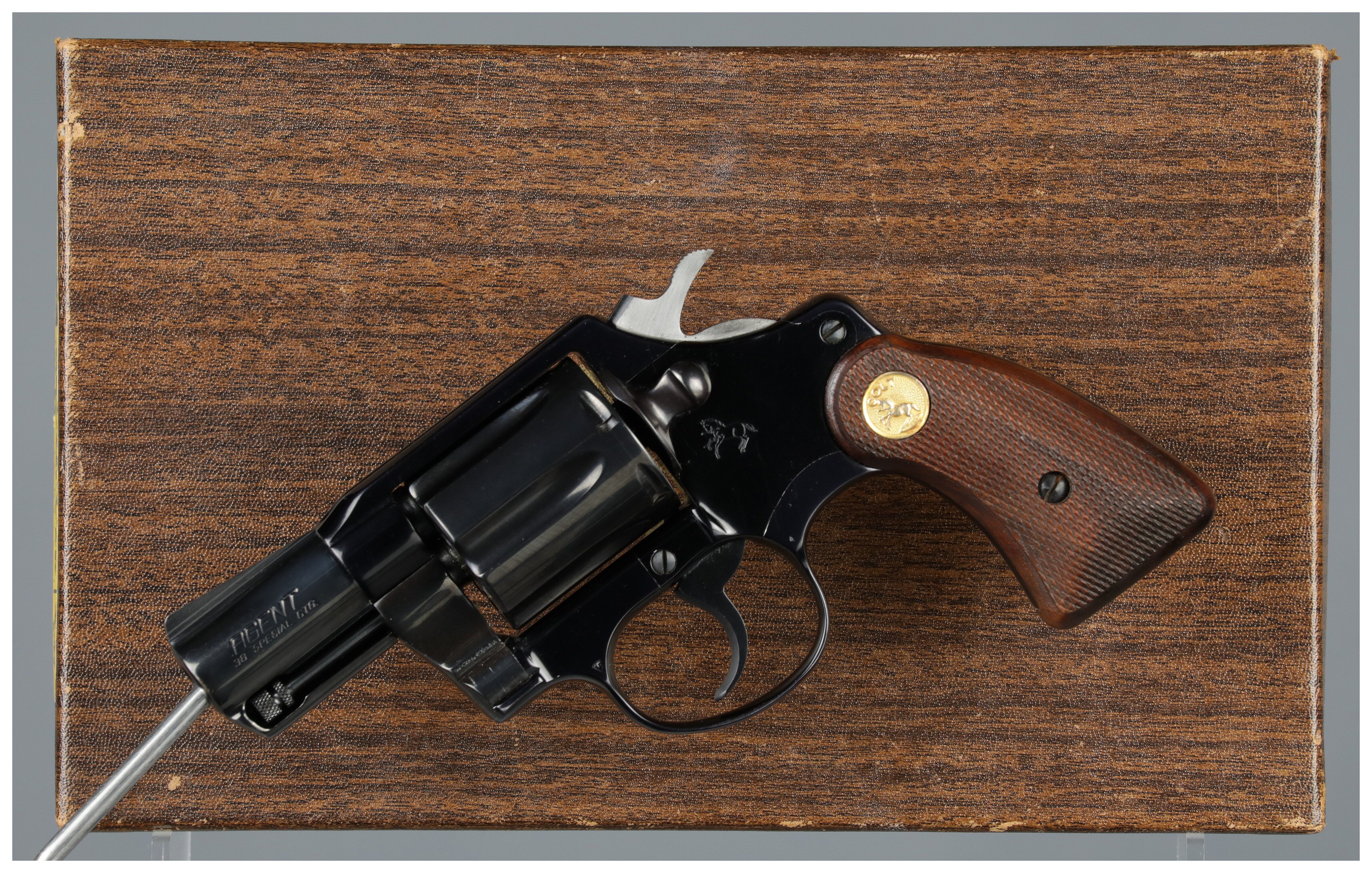 Colt Agent Double Action Revolver with Box | Rock Island Auction