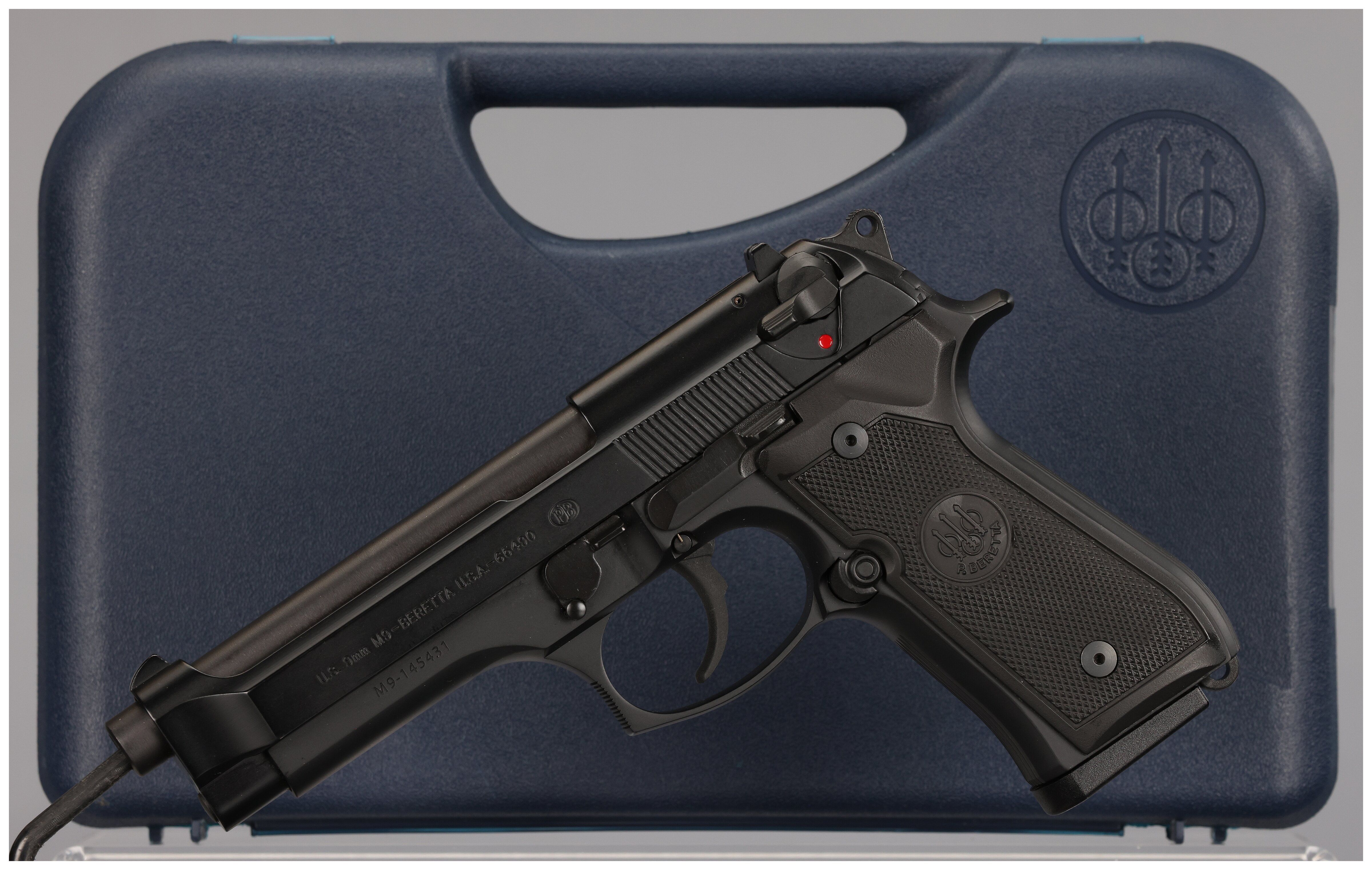 Beretta U.S.A. M9 Semi-Automatic Pistol with Case | Rock Island Auction