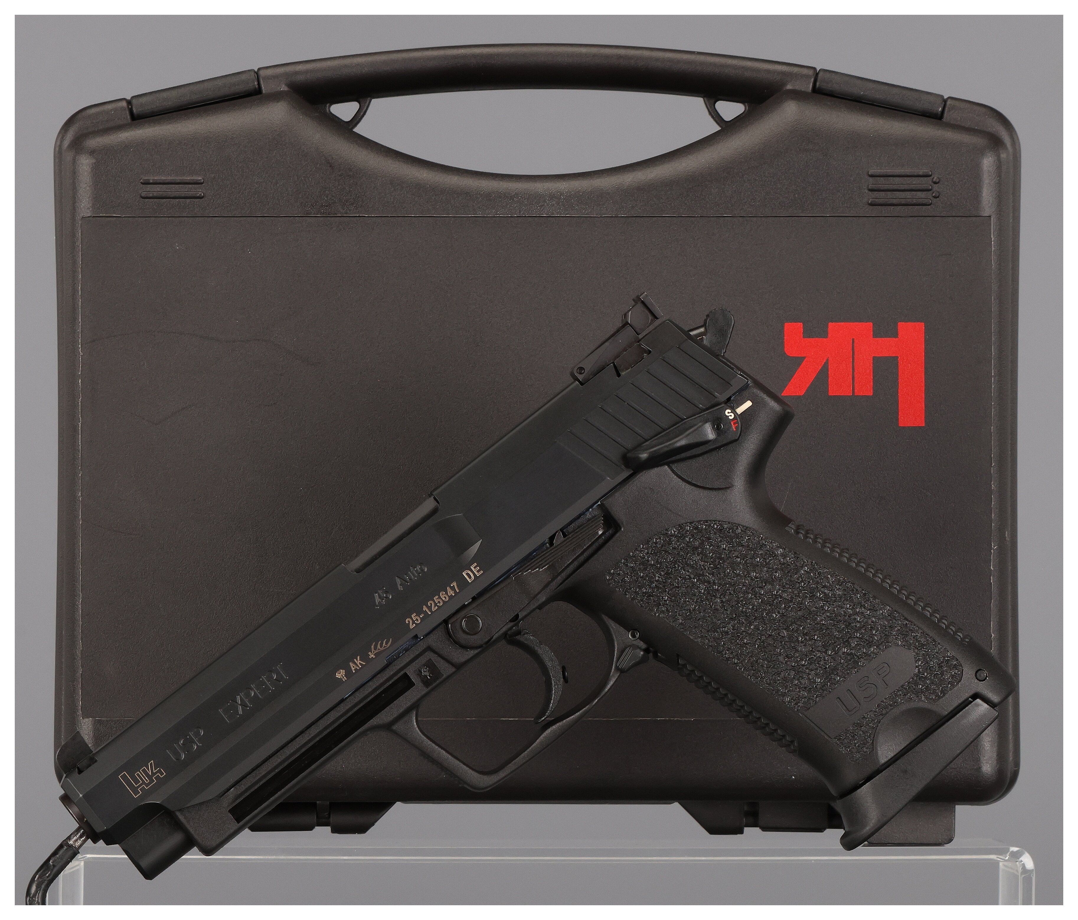 HK Sidearms USP Expert Semi-Automatic Pistol with Case | Rock Island ...