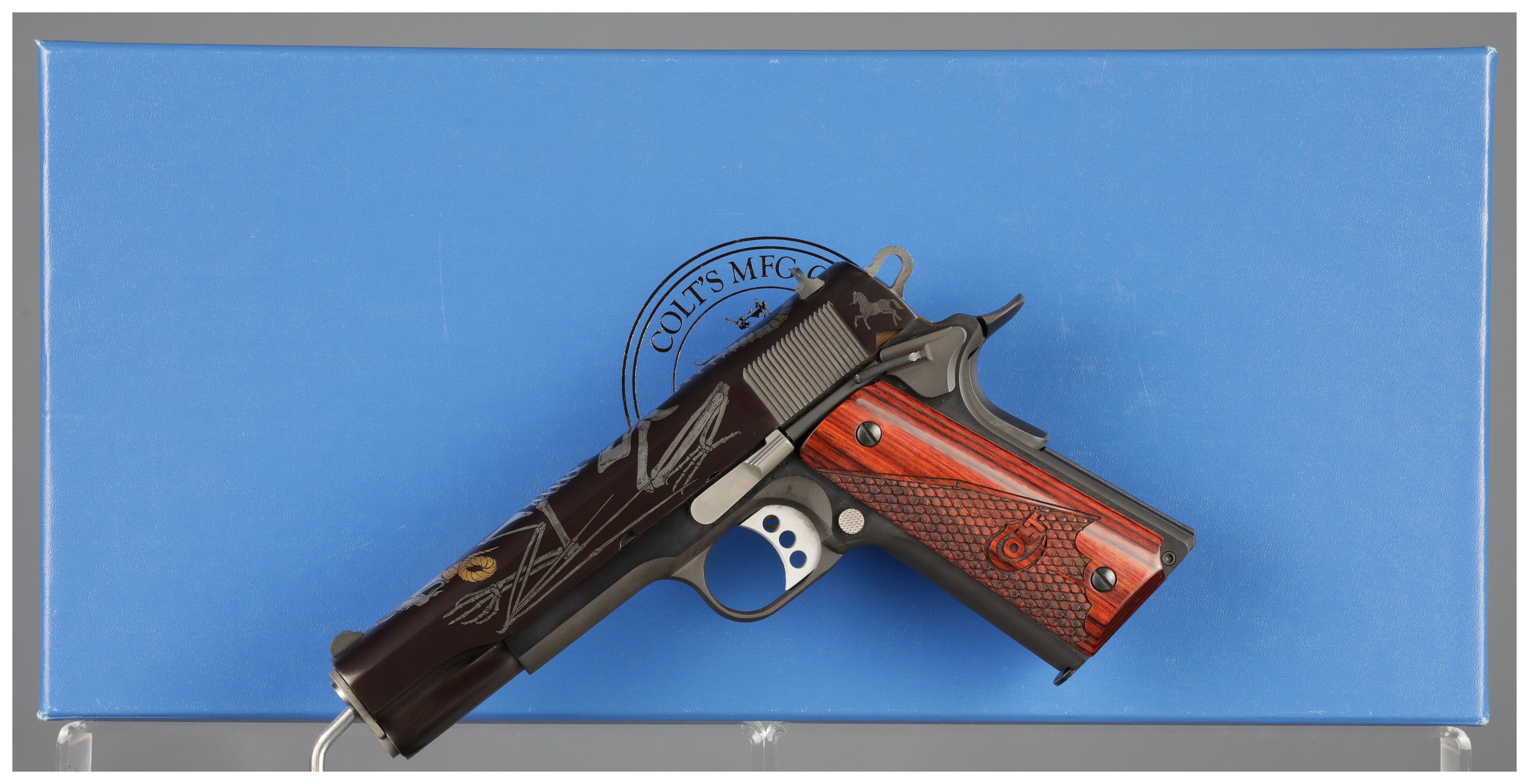 Colt Government Model XSE Dragon Talo Edition Pistol with Box | Rock ...