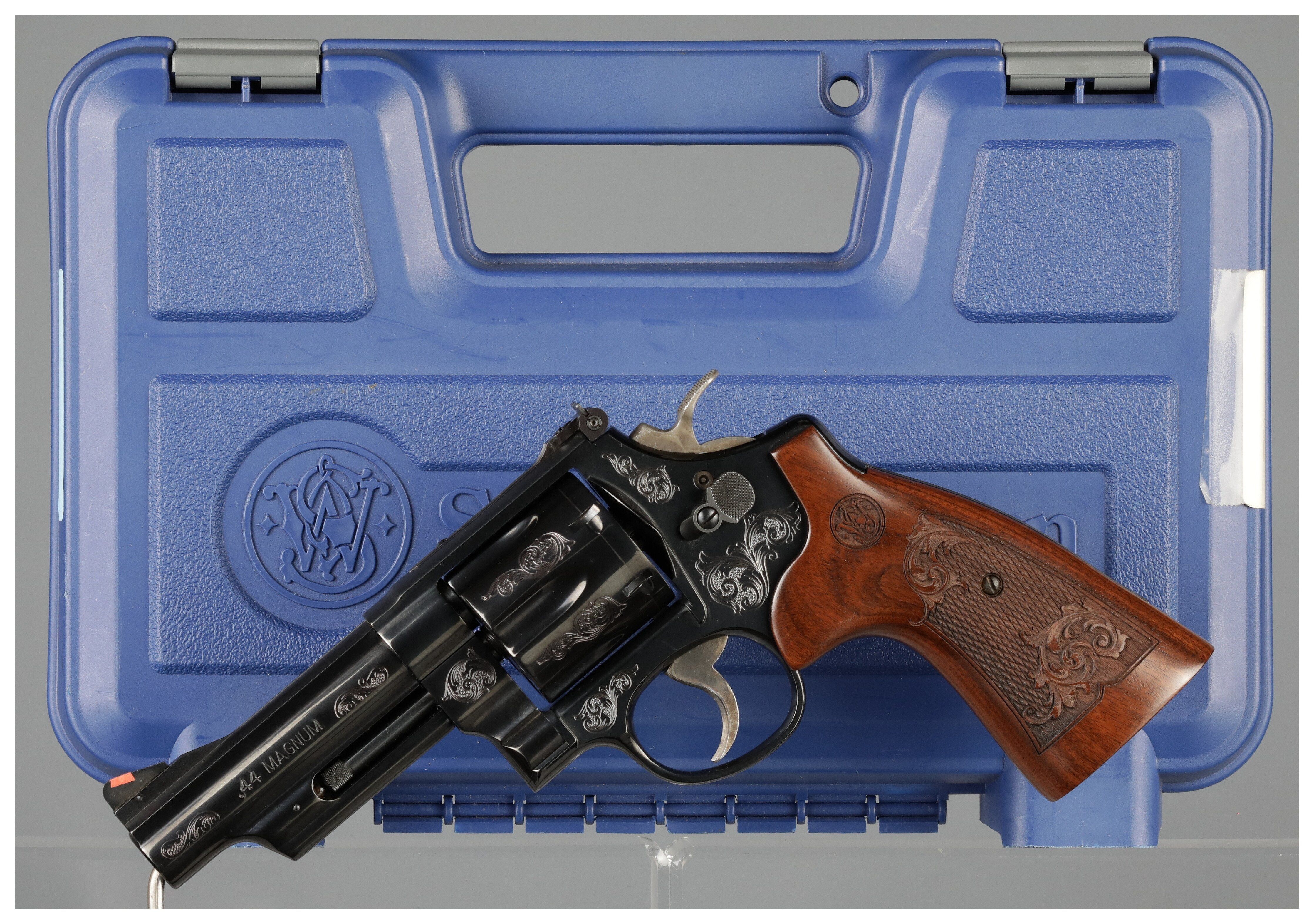 Factory Engraved Smith & Wesson Model 29-10 Revolver with Case | Rock ...