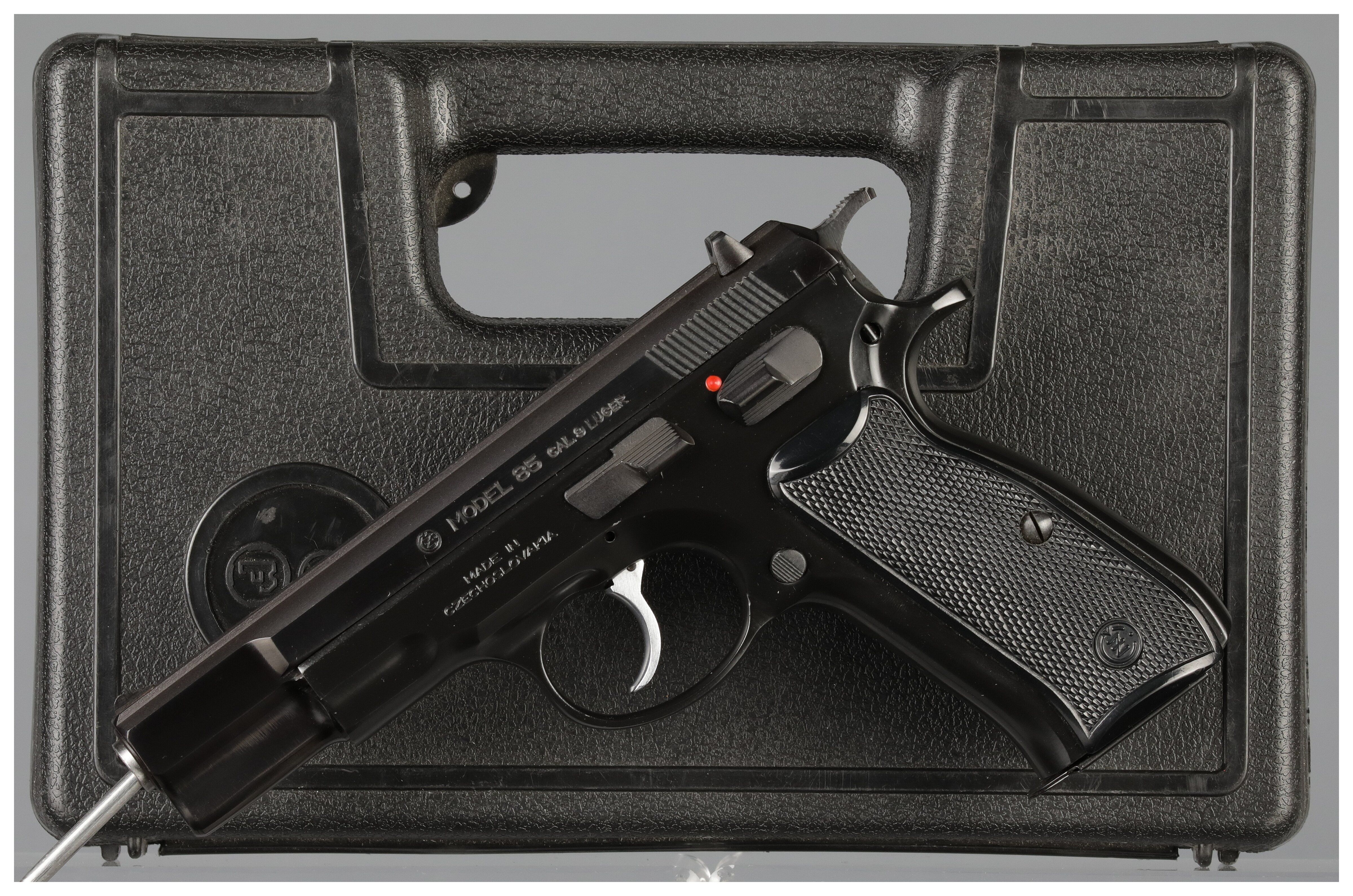 CZ Model 85 Semi-Automatic Pistol with Case | Rock Island Auction