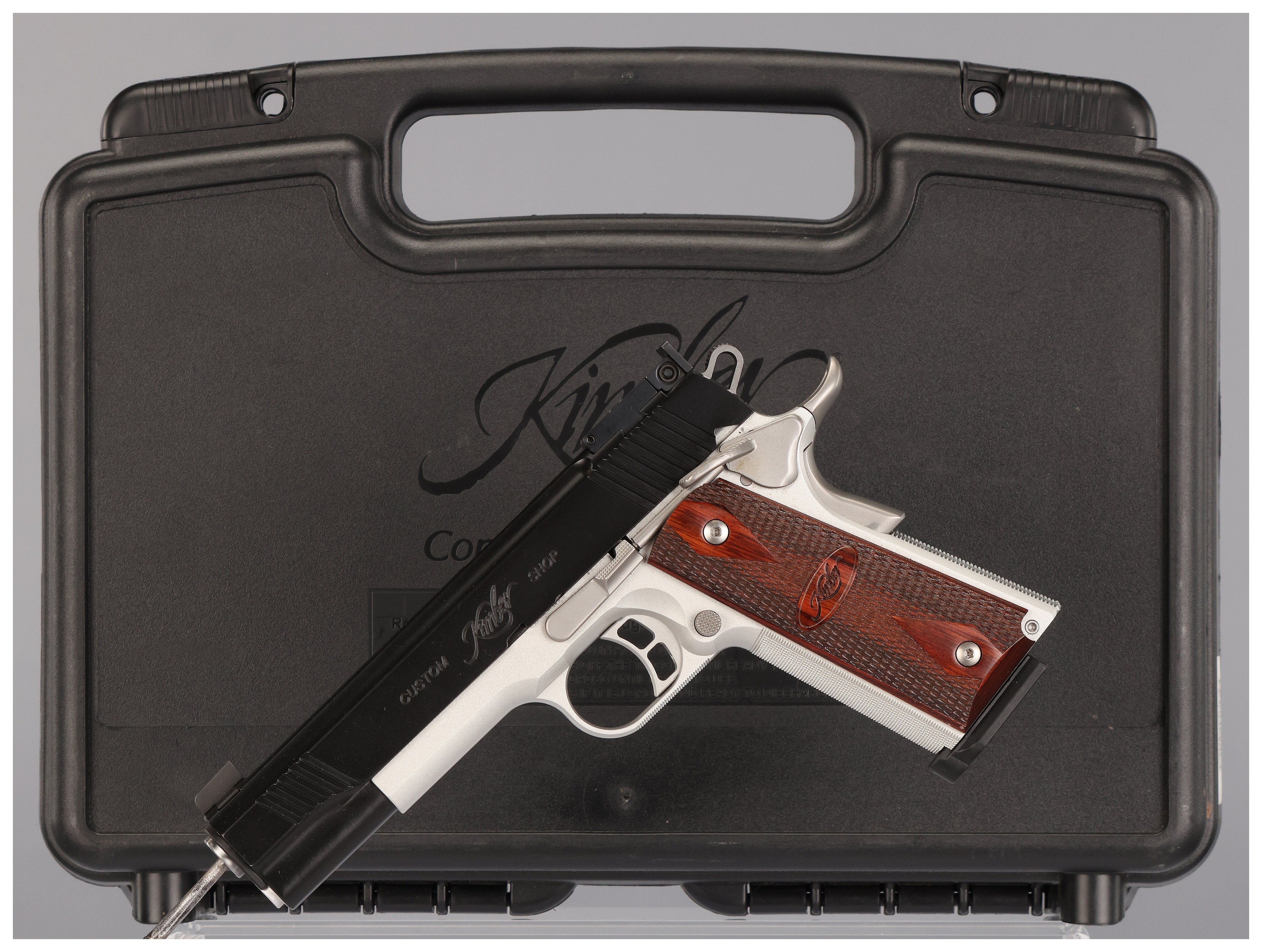Kimber Rimfire Super Semi-Automatic Pistol with Case | Rock Island Auction