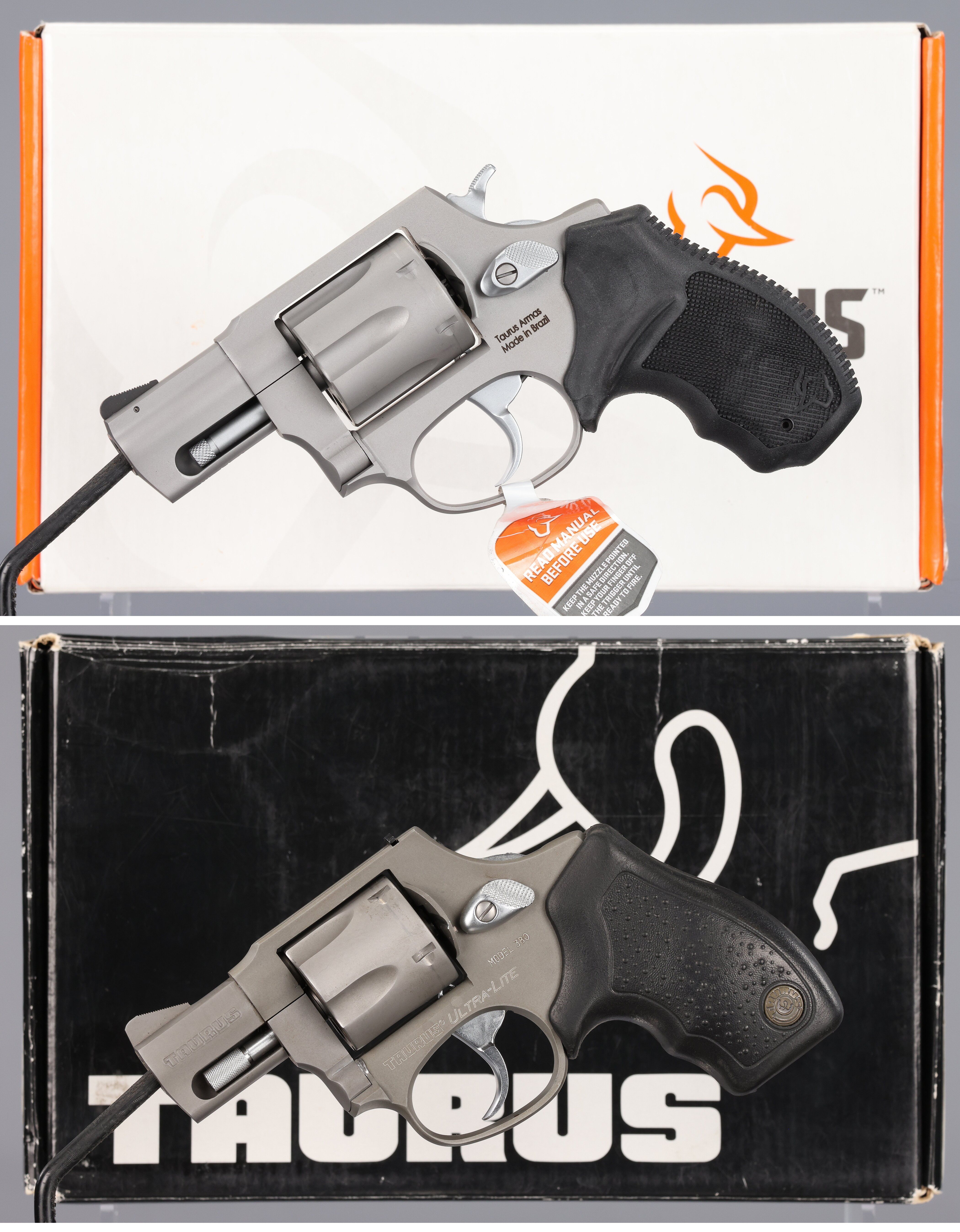 Two Taurus Double Action Revolvers with Boxes | Rock Island Auction