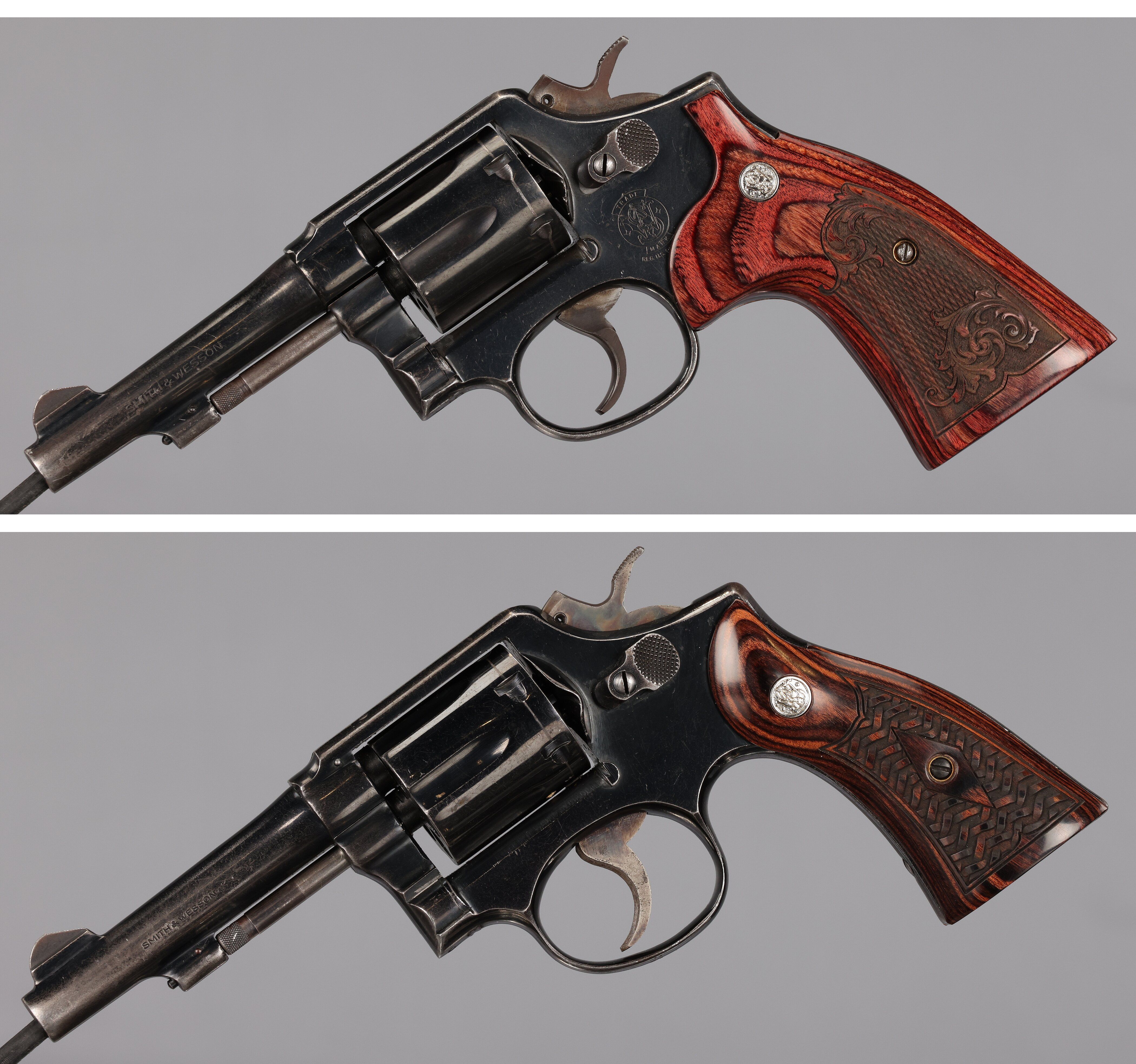 Two Smith & Wesson Model 10 Double Action Revolvers | Rock Island Auction