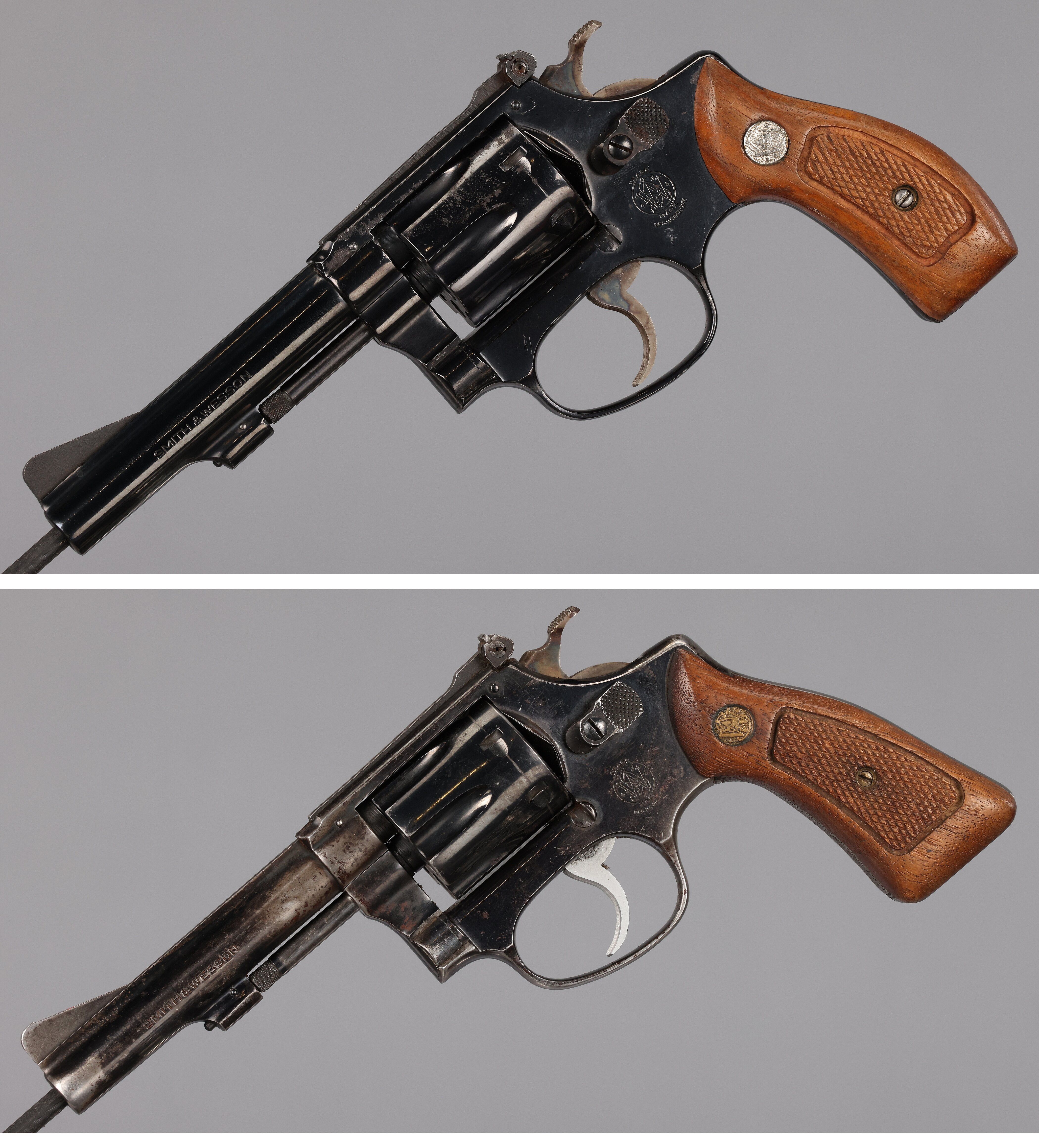 Two Smith & Wesson 34-1 Double Action Revolvers | Rock Island Auction