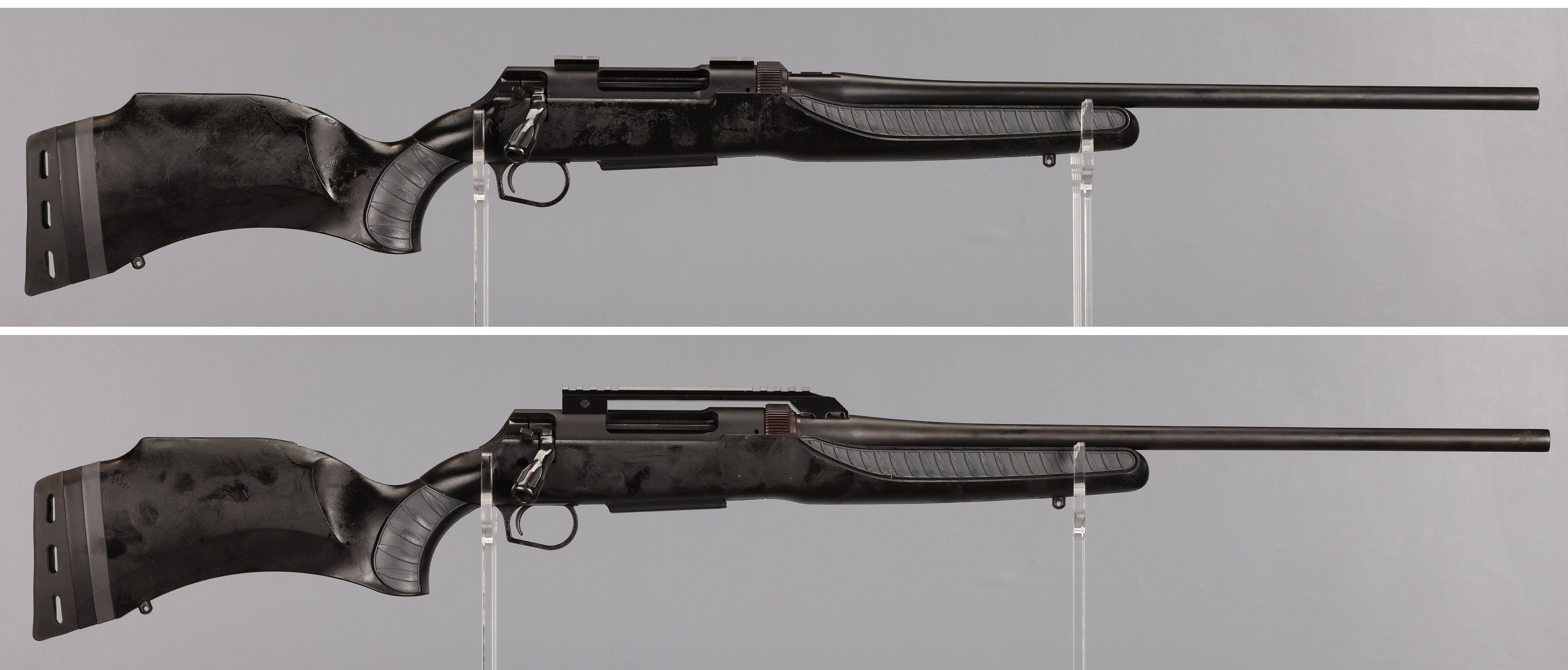 Two Thompson Center Arms Dimension Bolt Action Rifles | Rock Island Auction