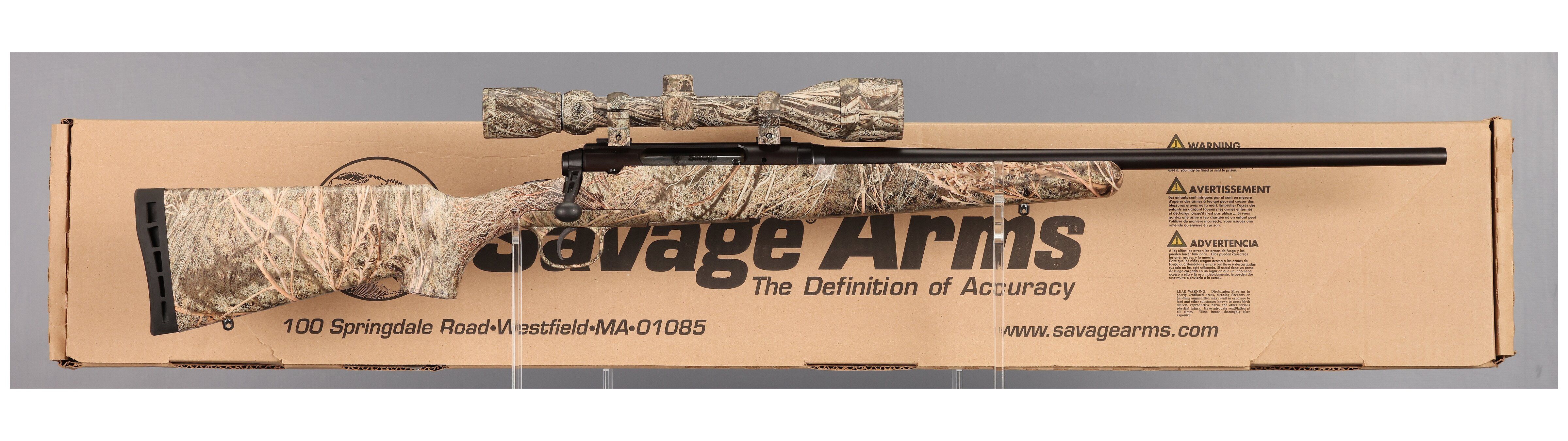 Savage Axis Bolt Action Rifle with Scope and Box | Rock Island Auction