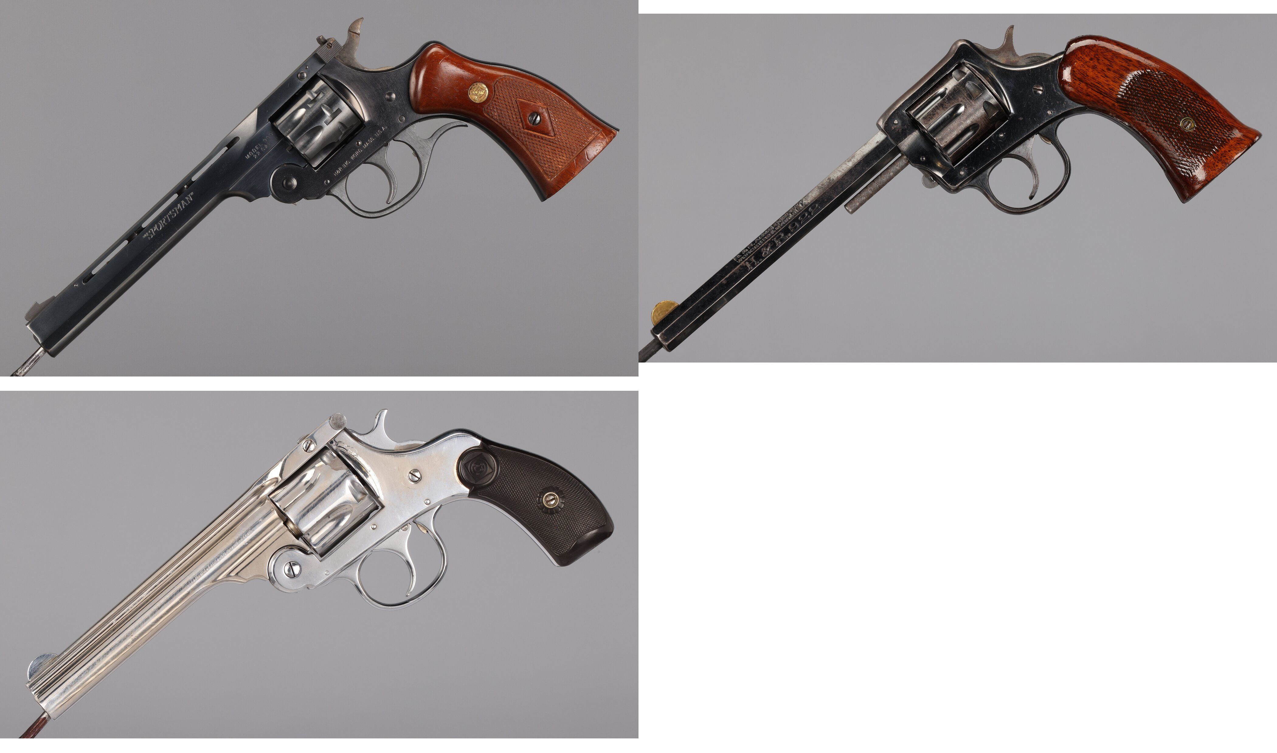 Three Harrington & Richardson Double Action Revolvers | Rock Island Auction