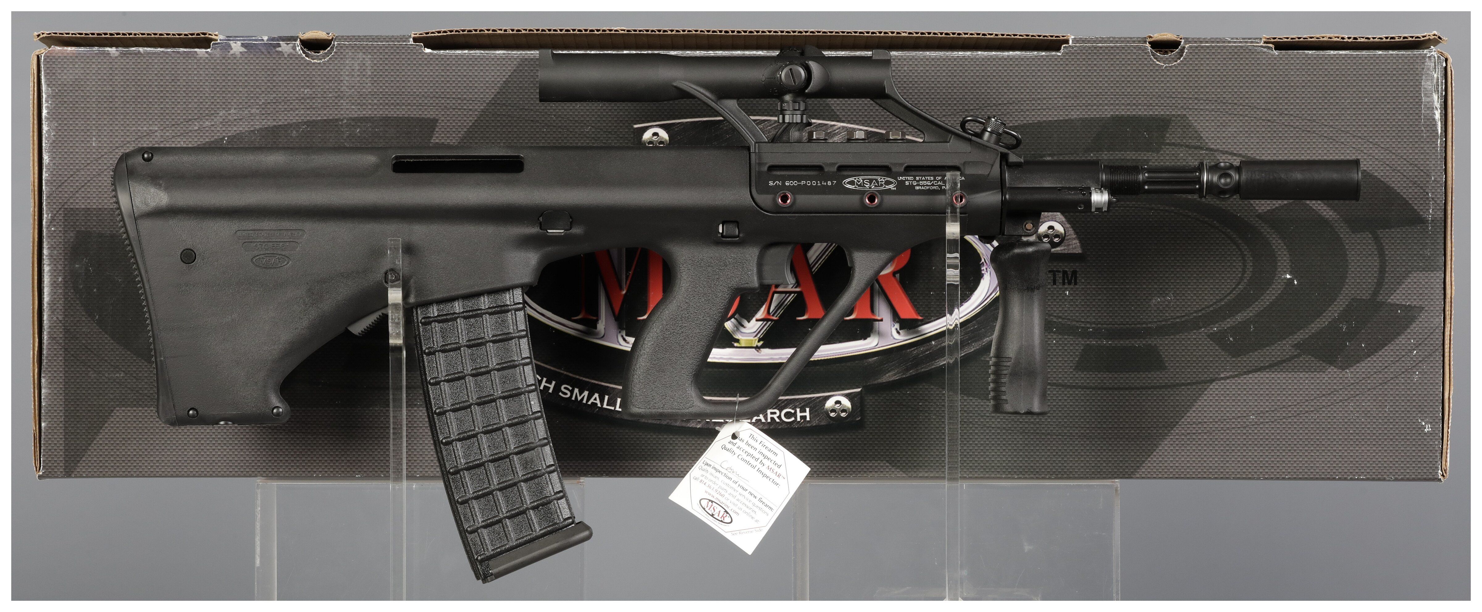 MSAR Stg-556 Semi-Automatic Bullpup rifle with Box | Rock Island Auction