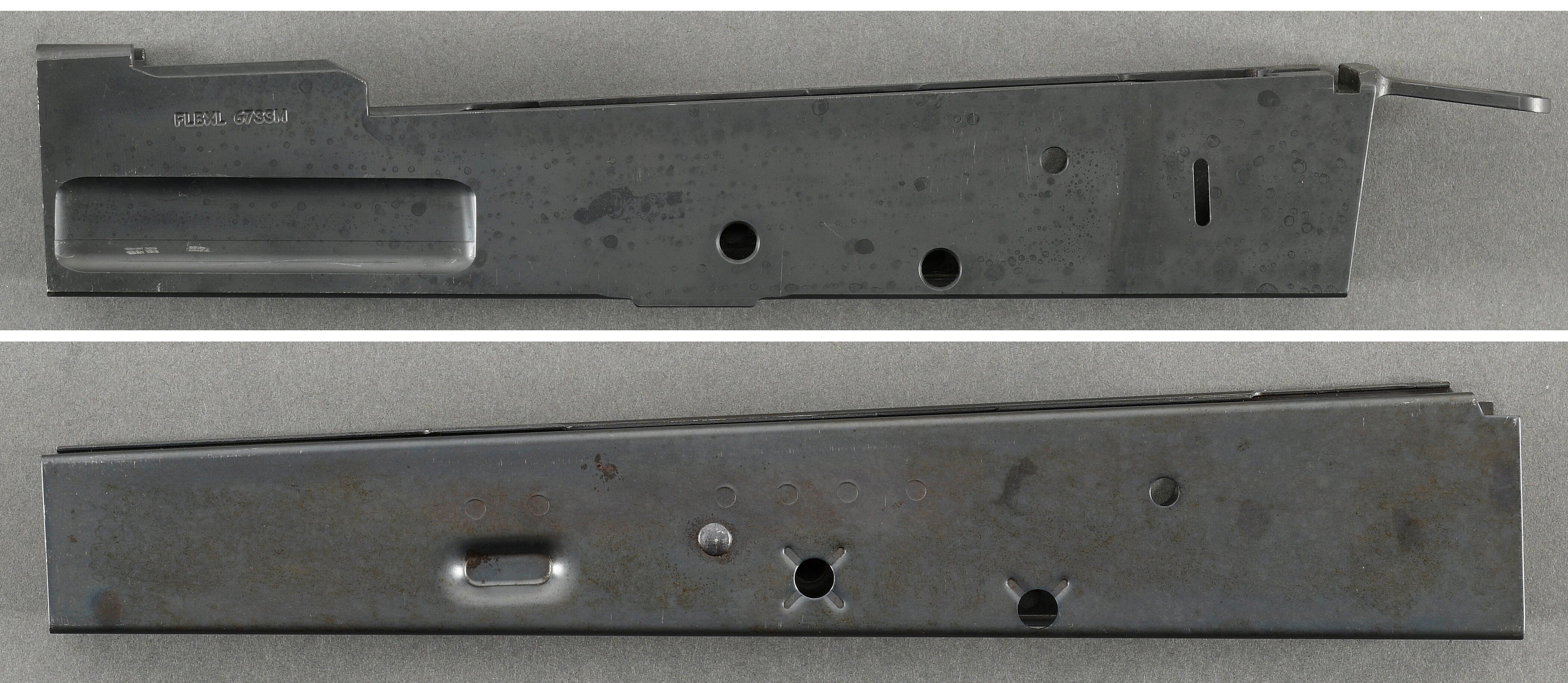 Two AK Pattern Stripped Receivers | Rock Island Auction