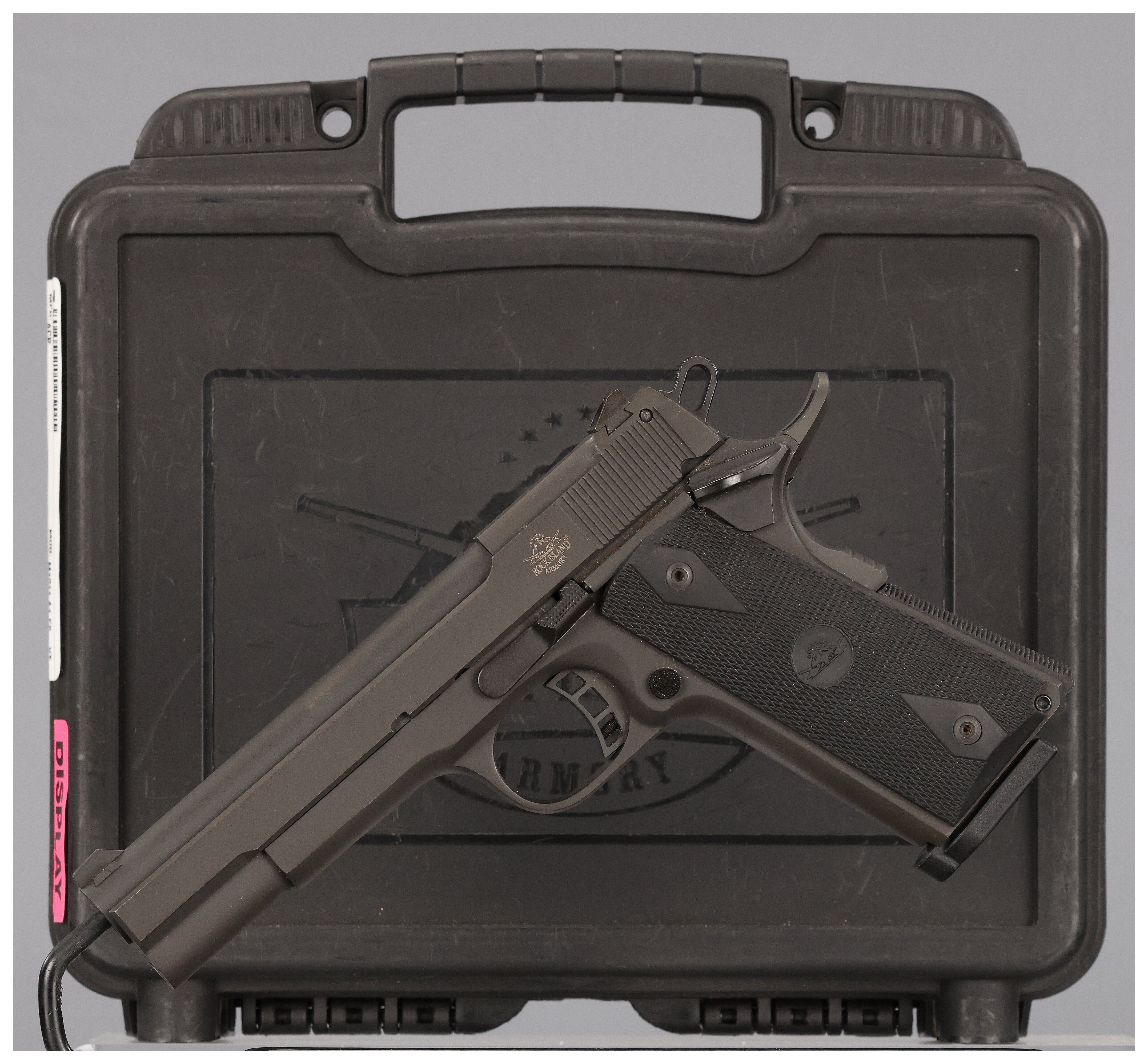 Rock Island XT-22 Semi-Automatic Rimfire Pistol with Case | Rock Island ...