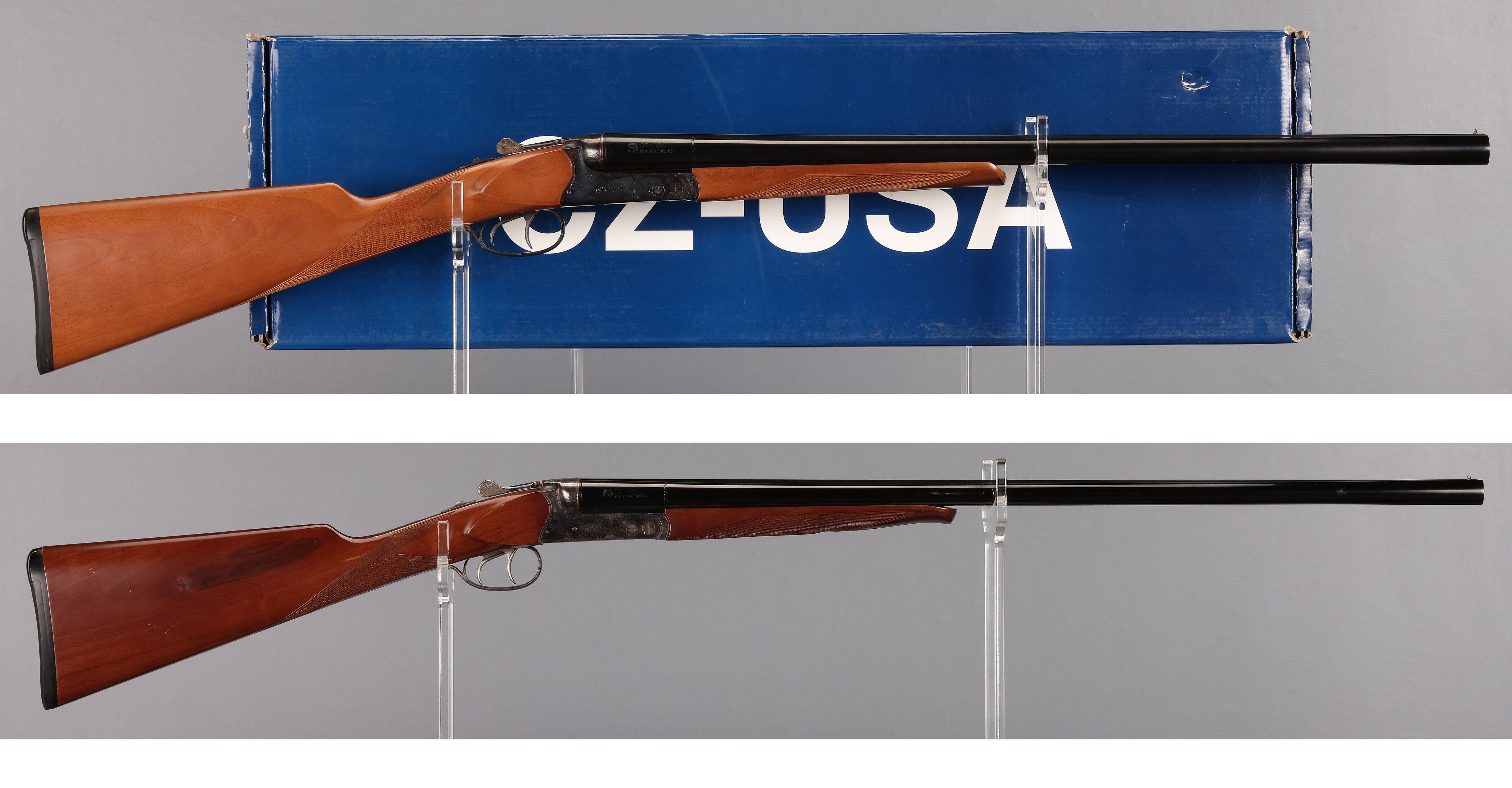 Two CZ/Huglu Bobwhite Double Barrel Shotguns | Rock Island Auction