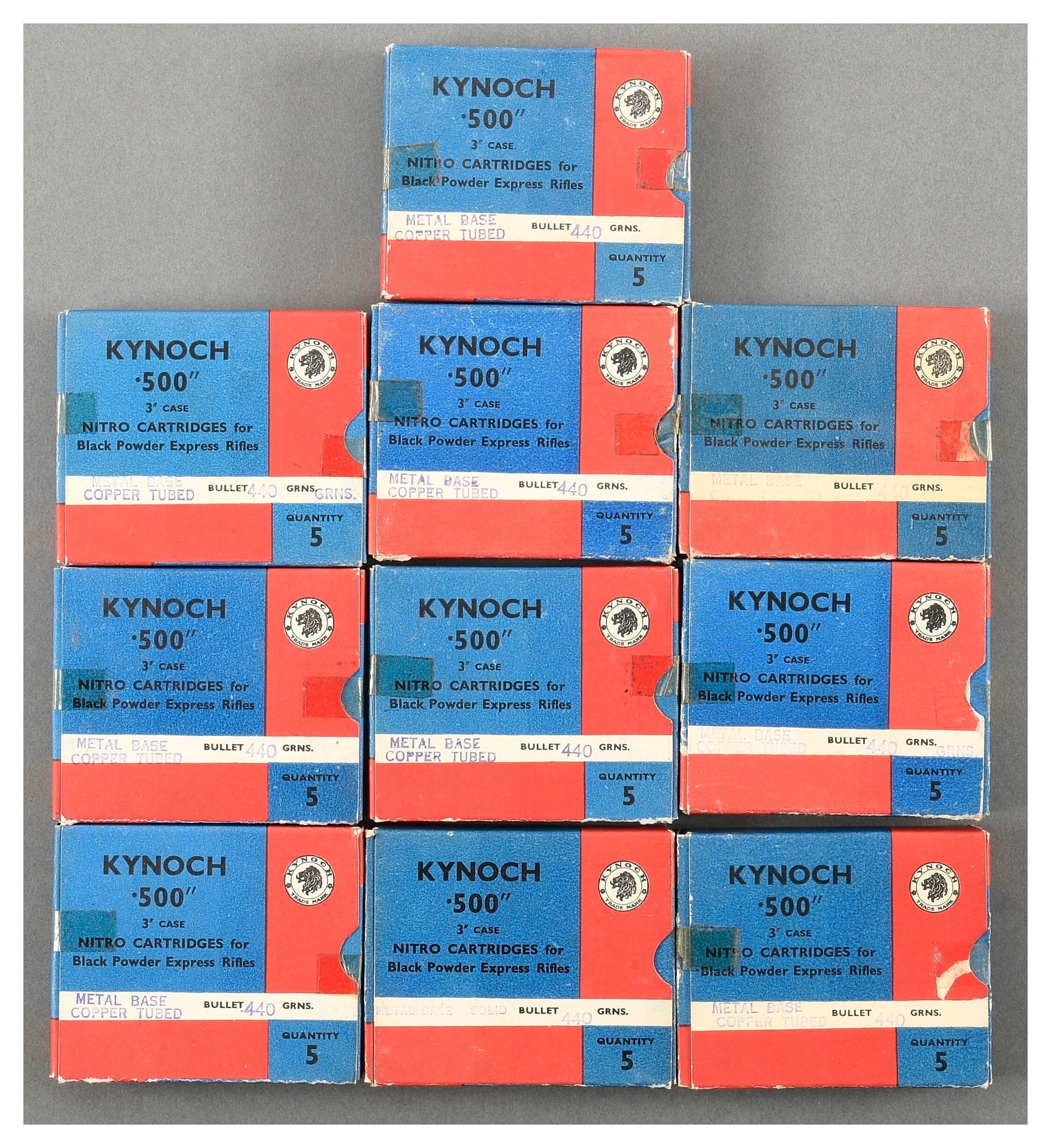 Kynoch .500 Nitro Cartridges for Black Powder Express Rifles | Rock ...