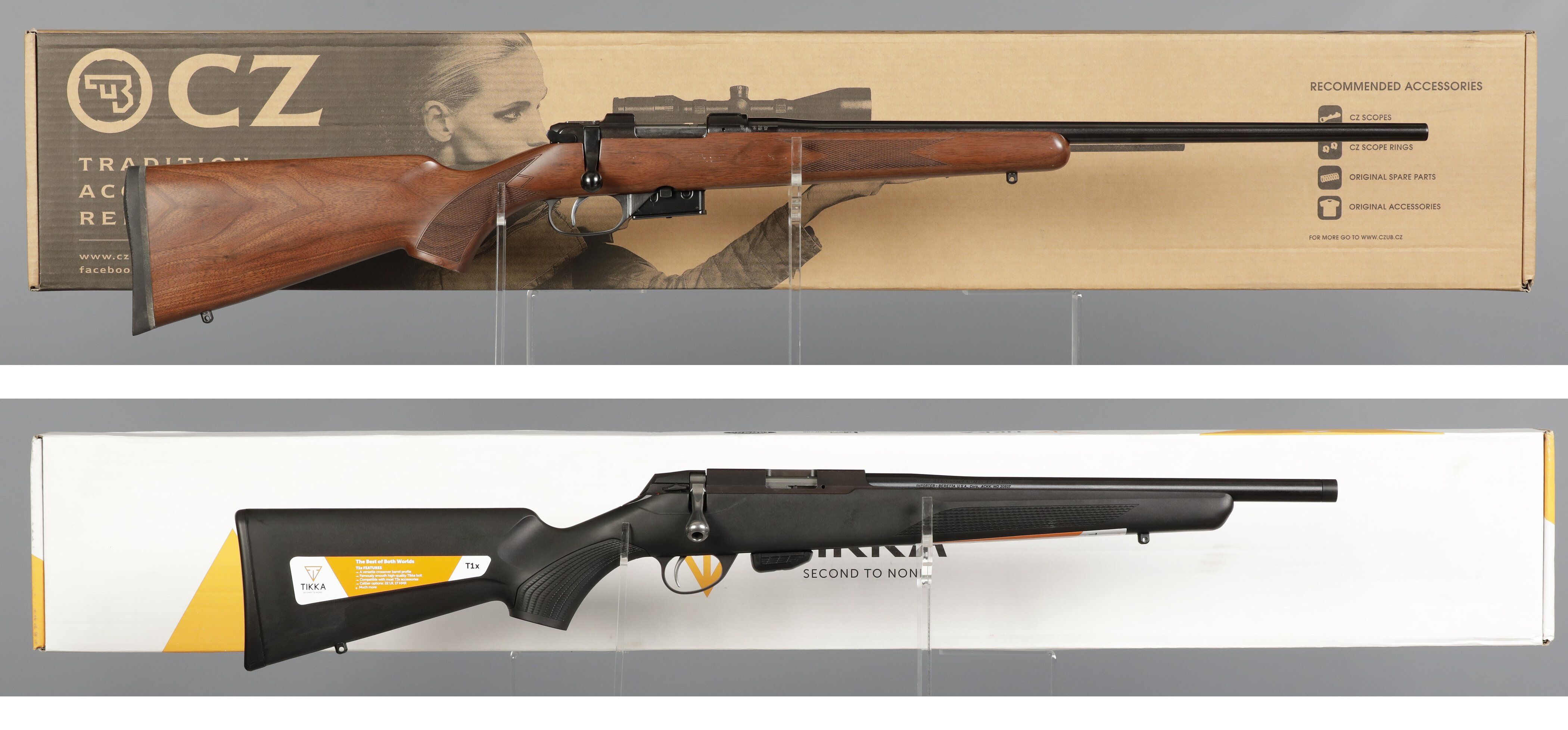 Two European Bolt Action Rifles | Rock Island Auction