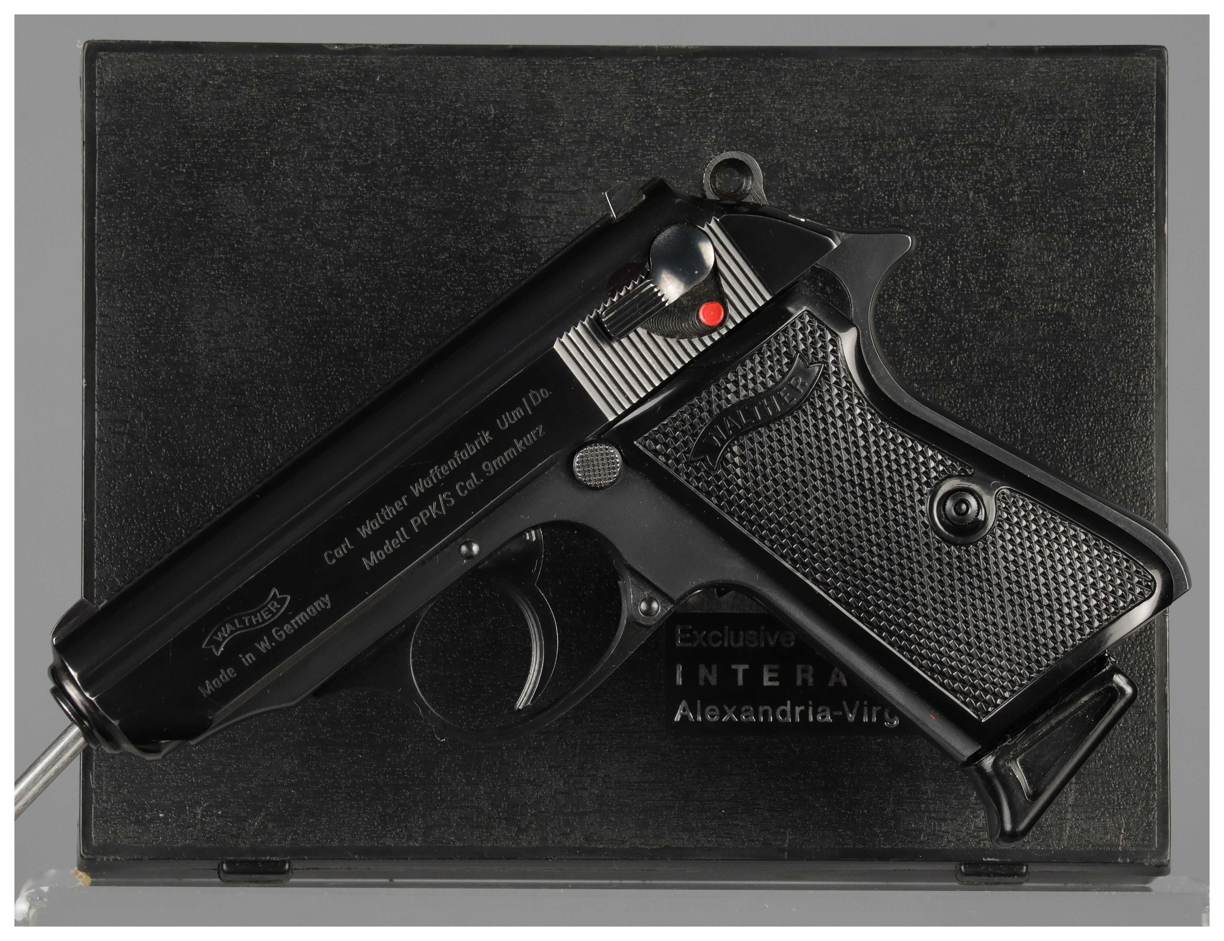 Walther/Interarms PPK/S Semi-Automatic Pistol with Case | Rock Island ...