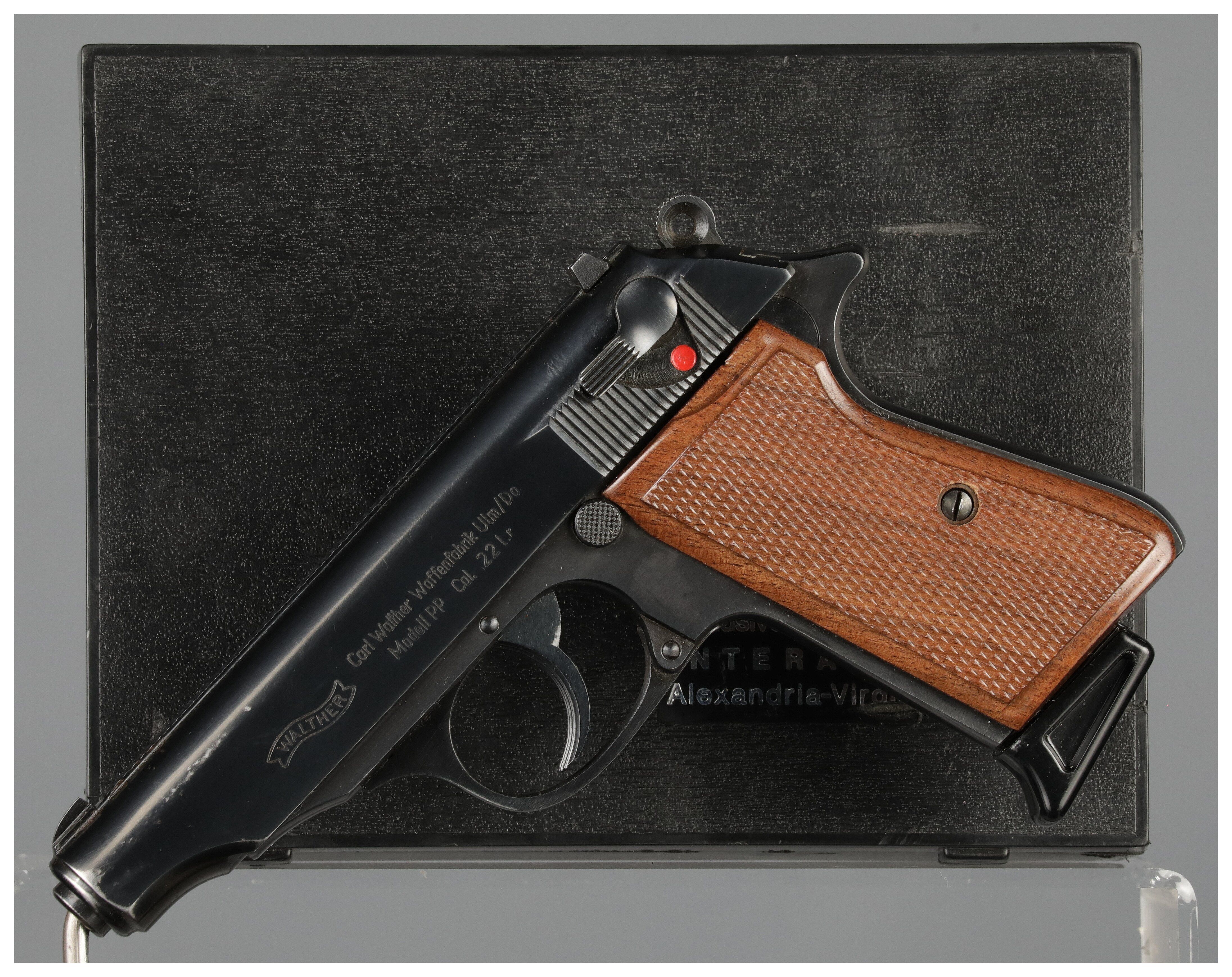 Walther/Interarms Model PP Semi-Automatic Pistol with Case | Rock ...