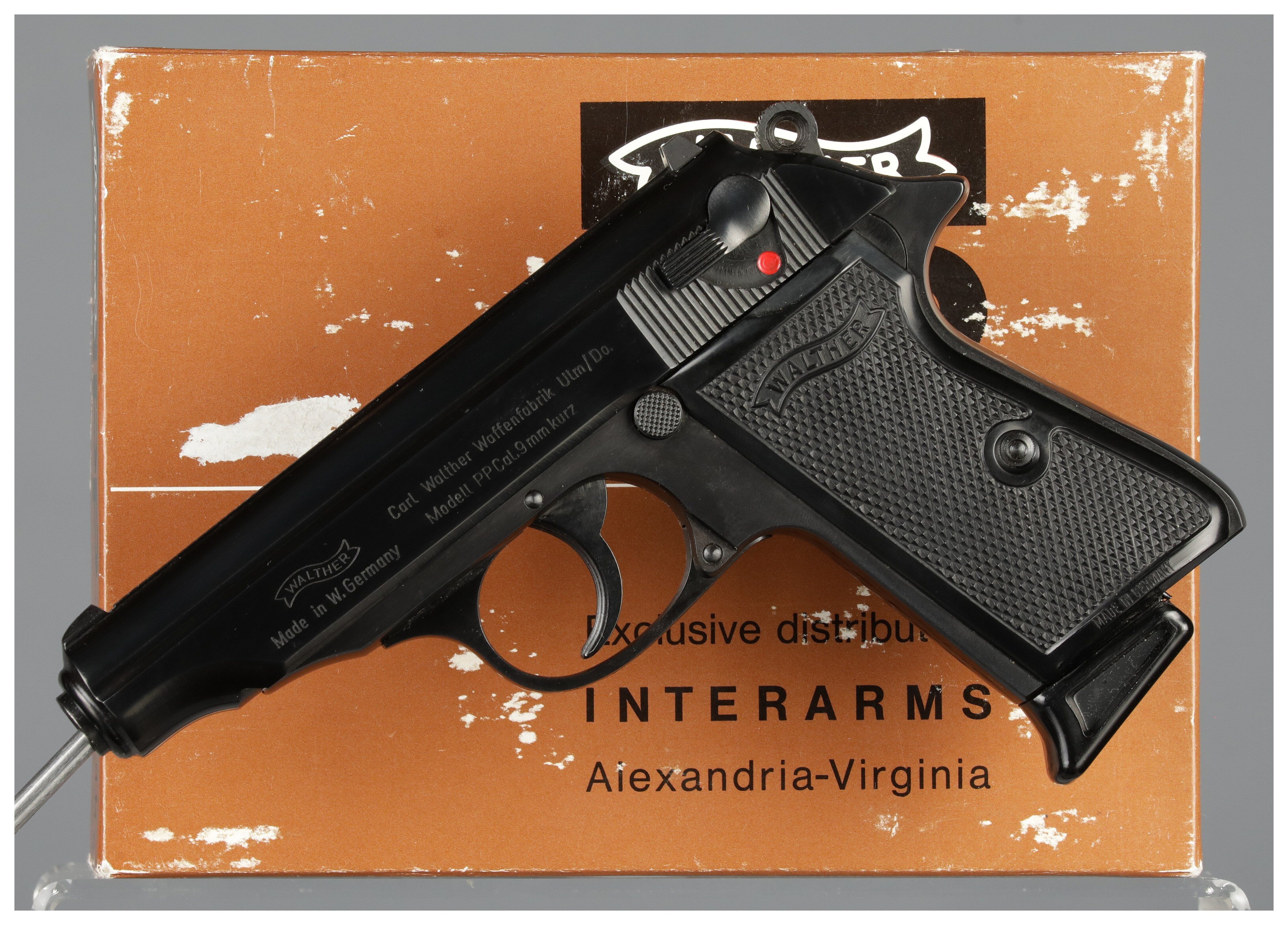 Walther/Interarms Model PP Semi-Automatic Pistol with Box | Rock Island ...