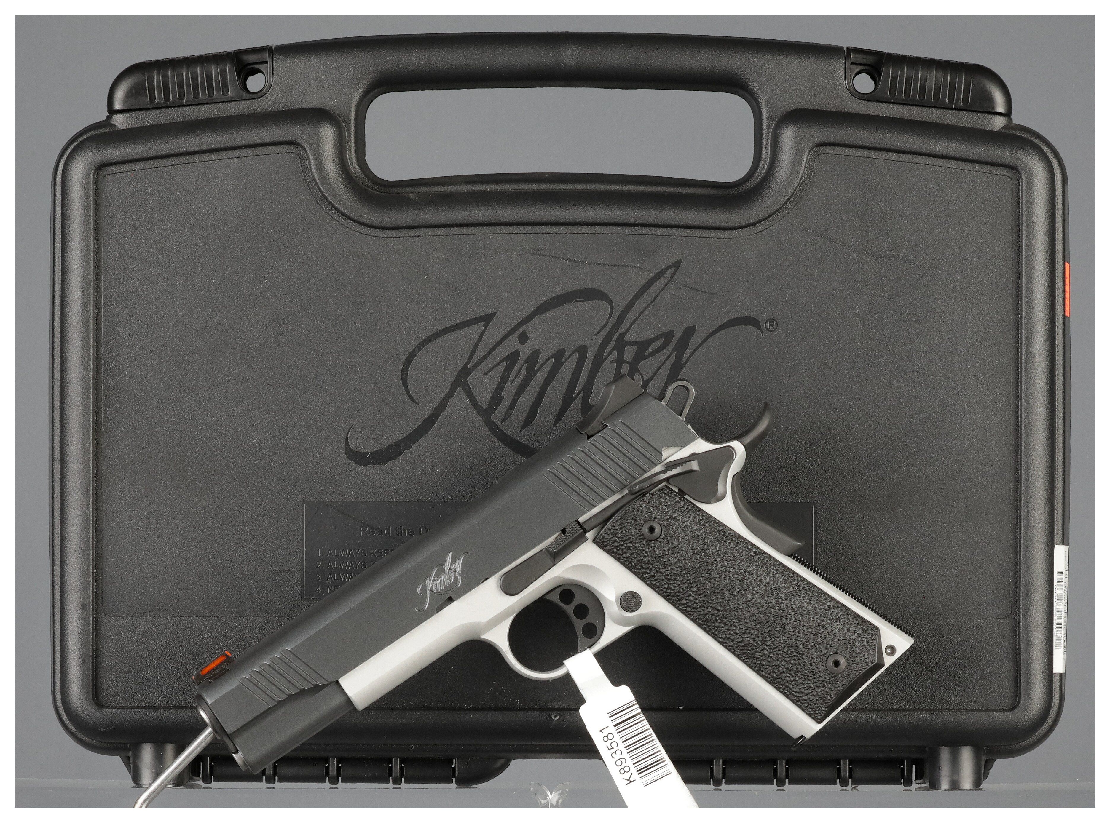 Kimber Stainless LW Semi-Automatic Pistol with Case | Rock Island Auction