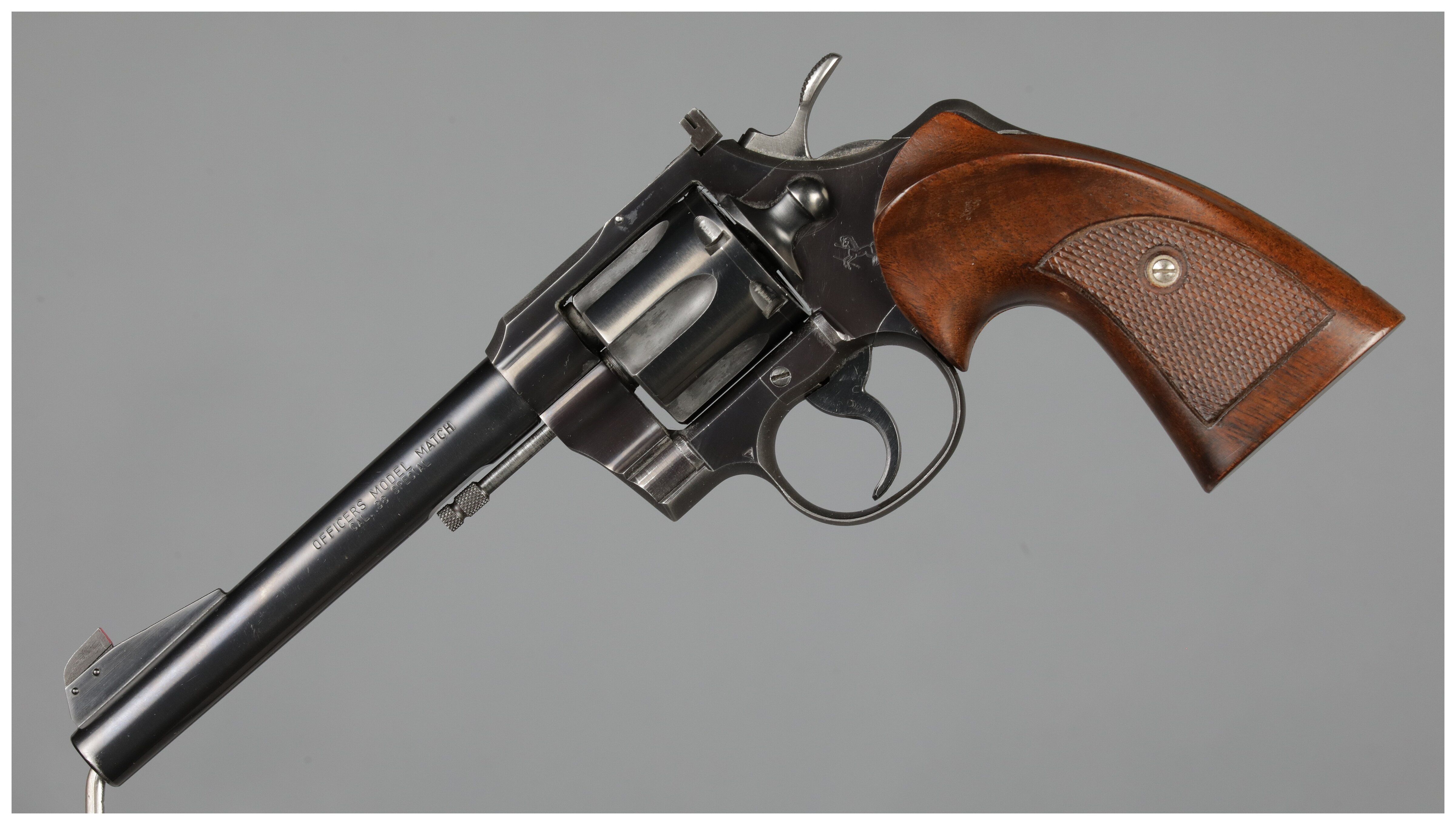 Colt Officers Model Match Double Action Revolver | Rock Island Auction
