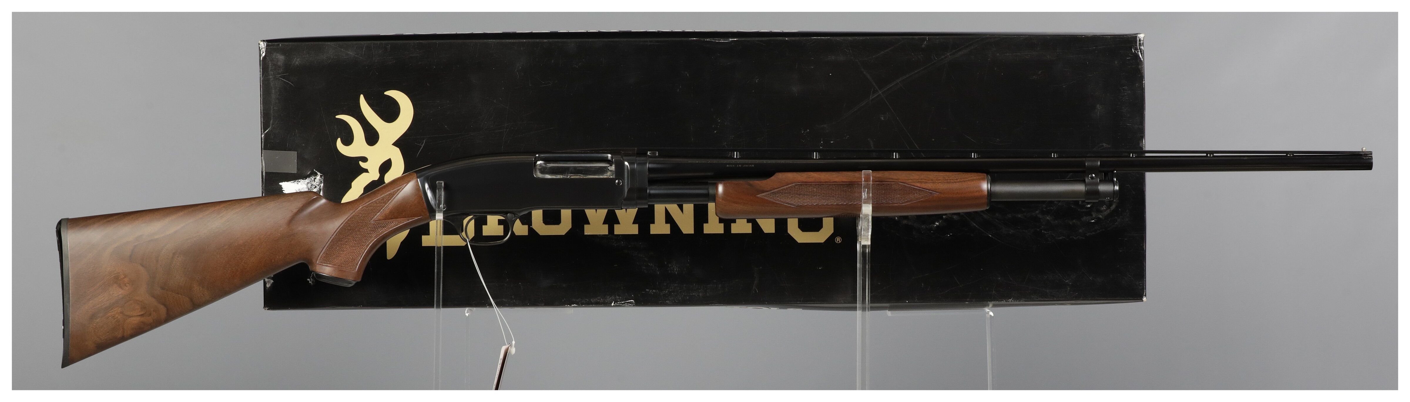 Browning Model 42 Slide Action Shotgun with Box | Rock Island Auction
