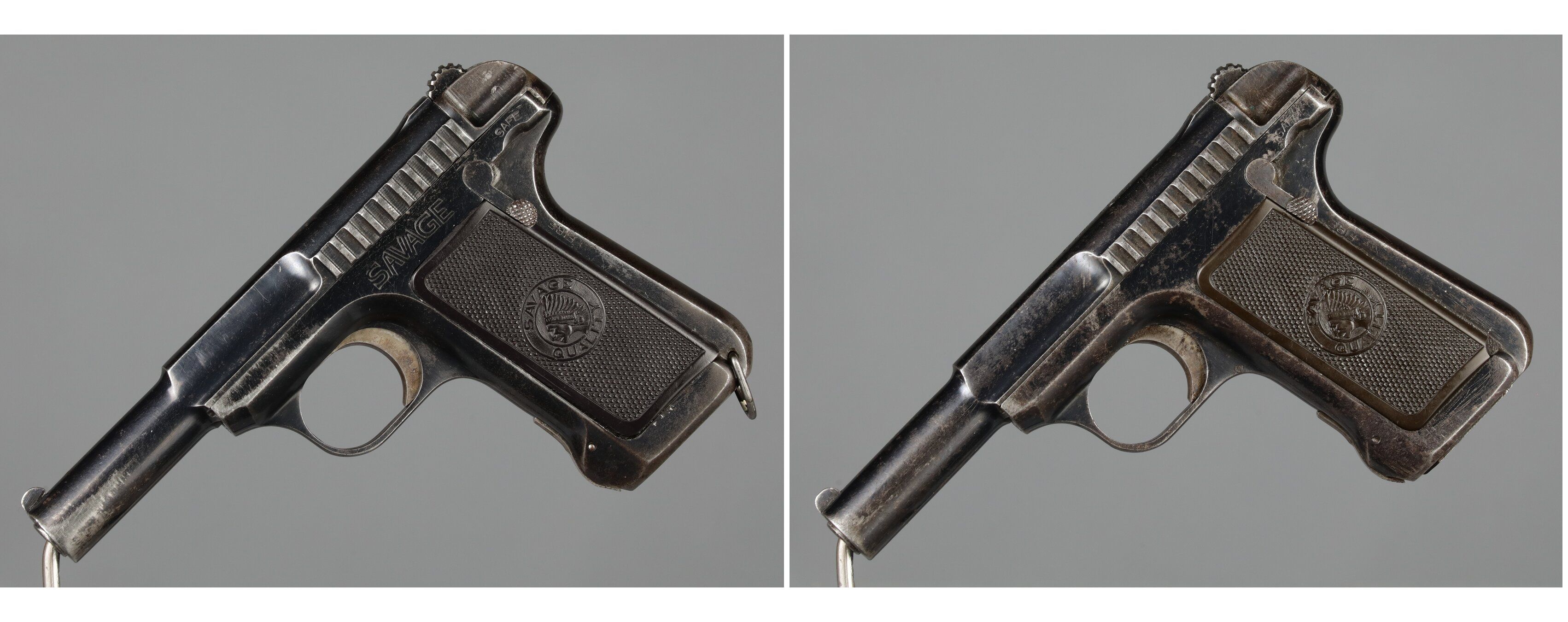 Two Savage Arms Model 1907 Semi-Automatic Pistols | Rock Island Auction