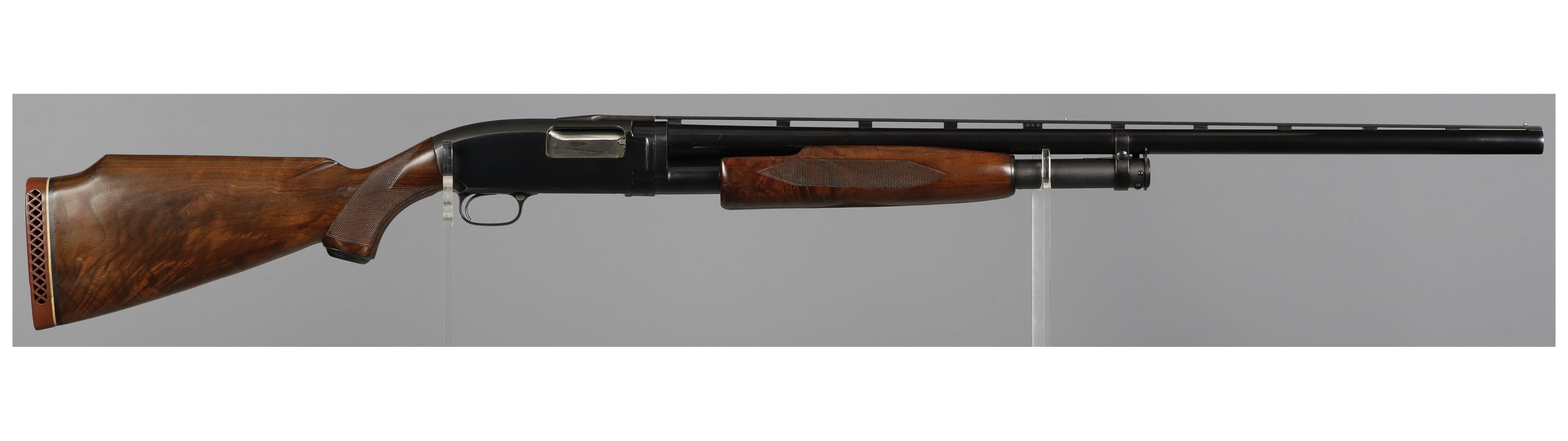 Winchester Model 12 Deluxe Slide Action Shotgun | Rock Island Auction