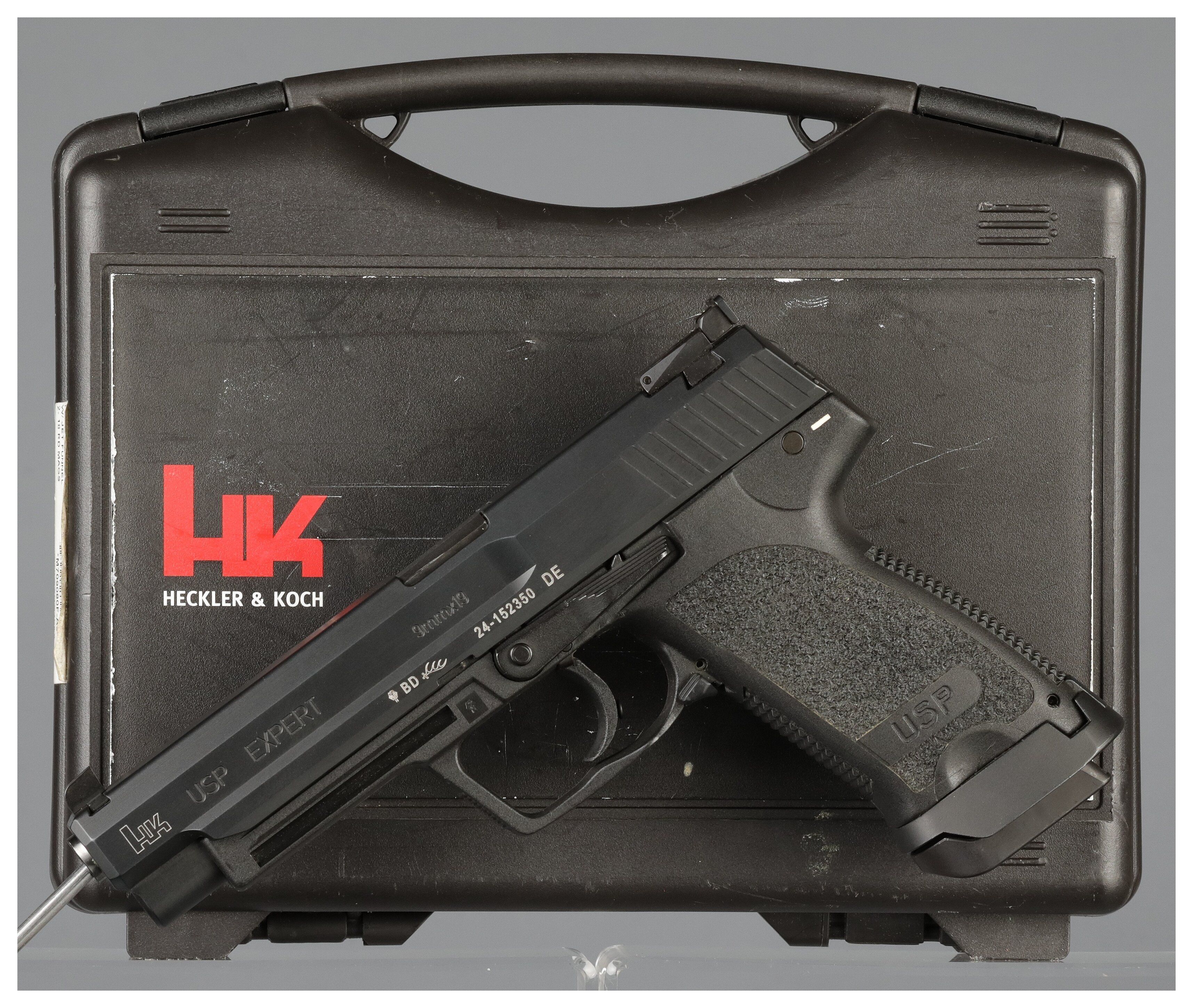 Heckler & Koch USP Expert Semi-Automatic Pistol with Case | Rock Island ...