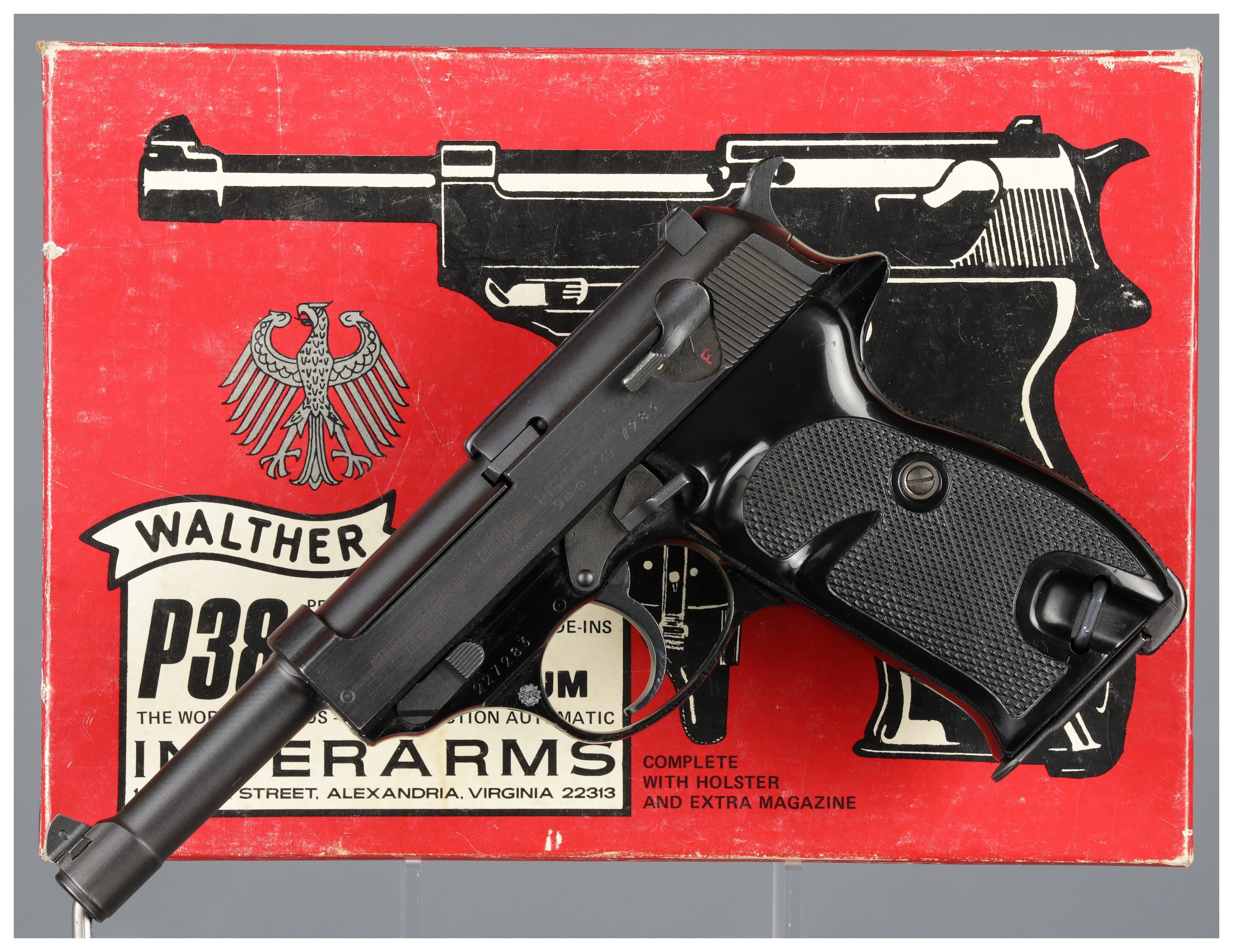 Manurhin/Interarms P1 Semi-Automatic Pistol with Box | Rock Island Auction