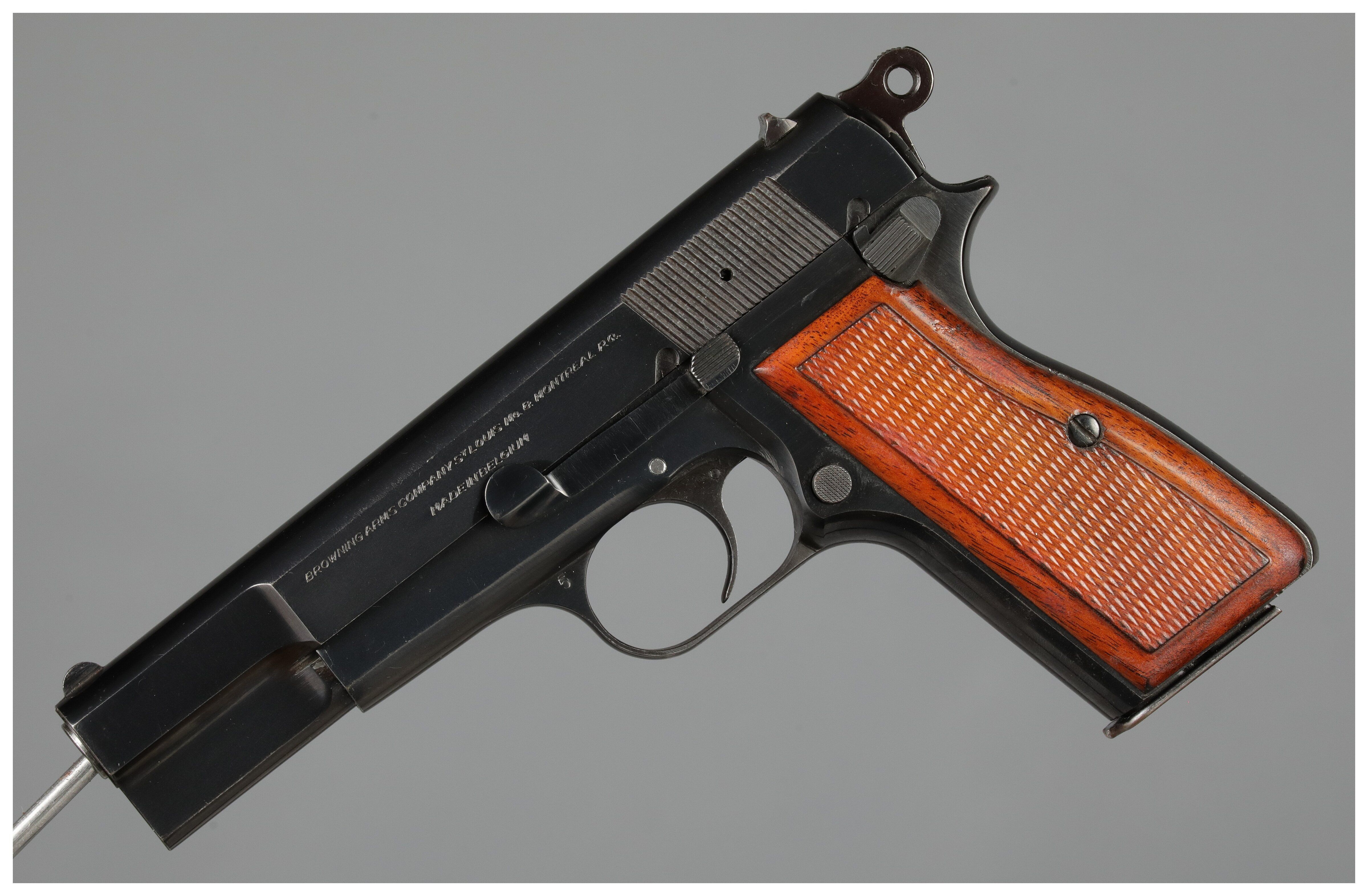 Belgian Browning High-Power Semi-Automatic Pistol | Rock Island Auction
