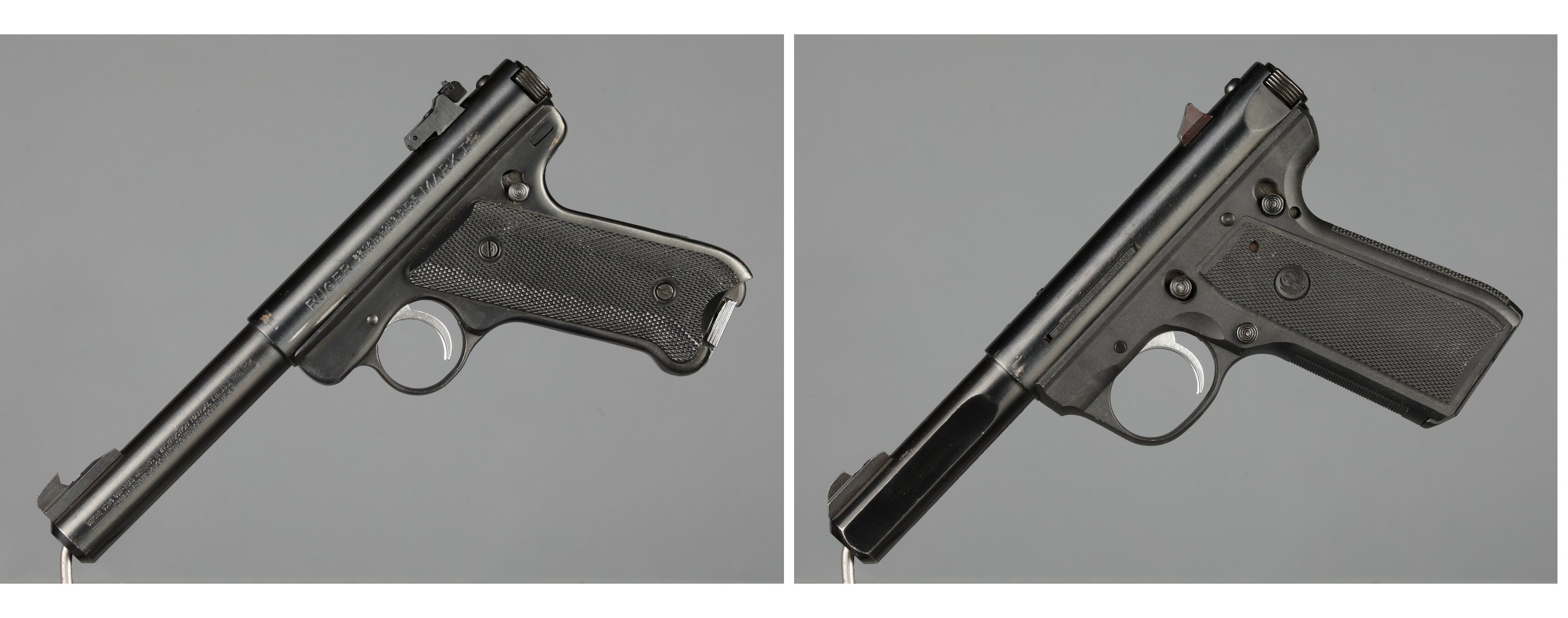 Two Ruger Semi-Automatic Rimfire Pistols | Rock Island Auction
