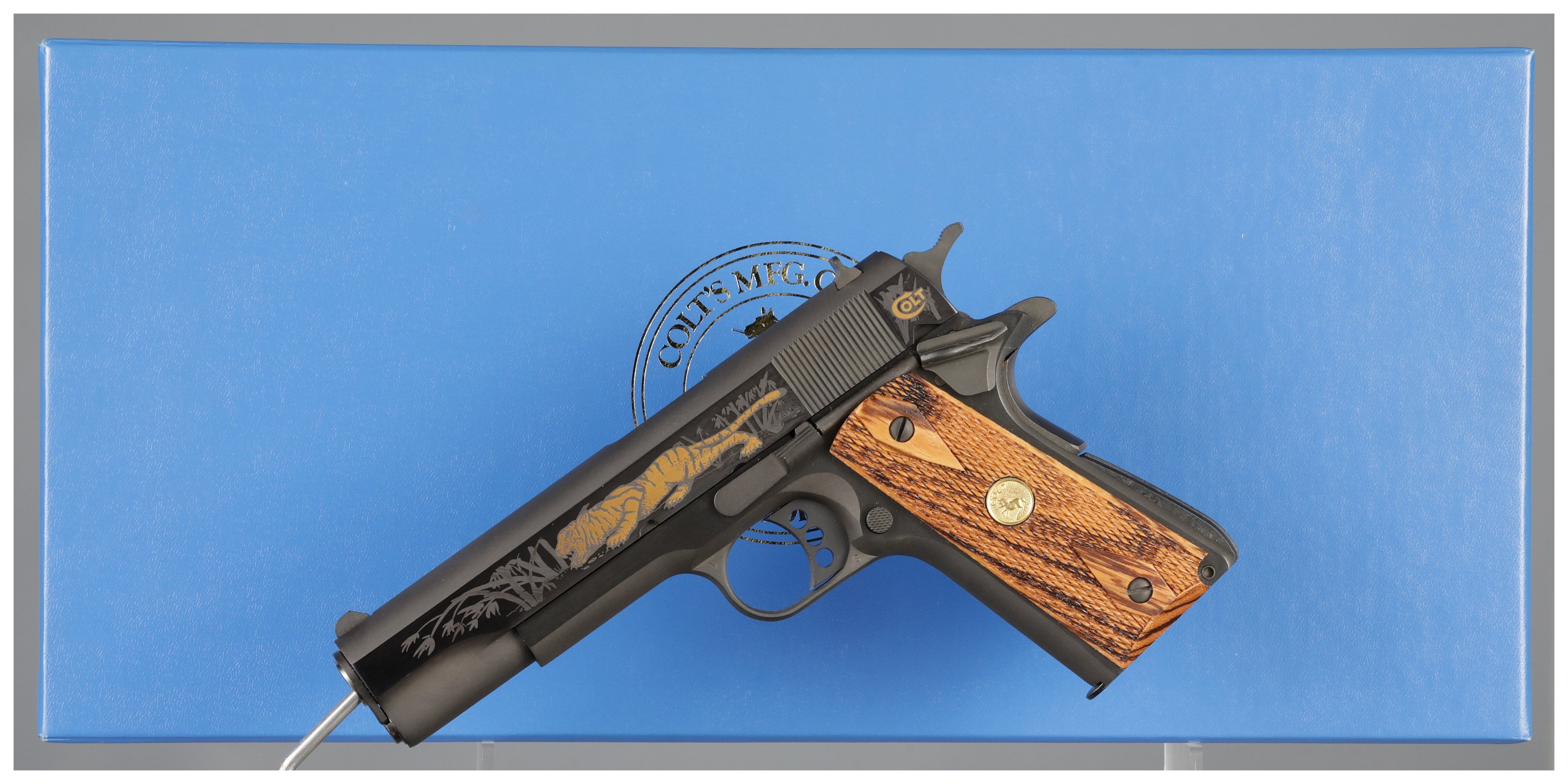 Colt Model 1911A1 Tiger Talo Edition Semi-Automatic Pistol | Rock ...