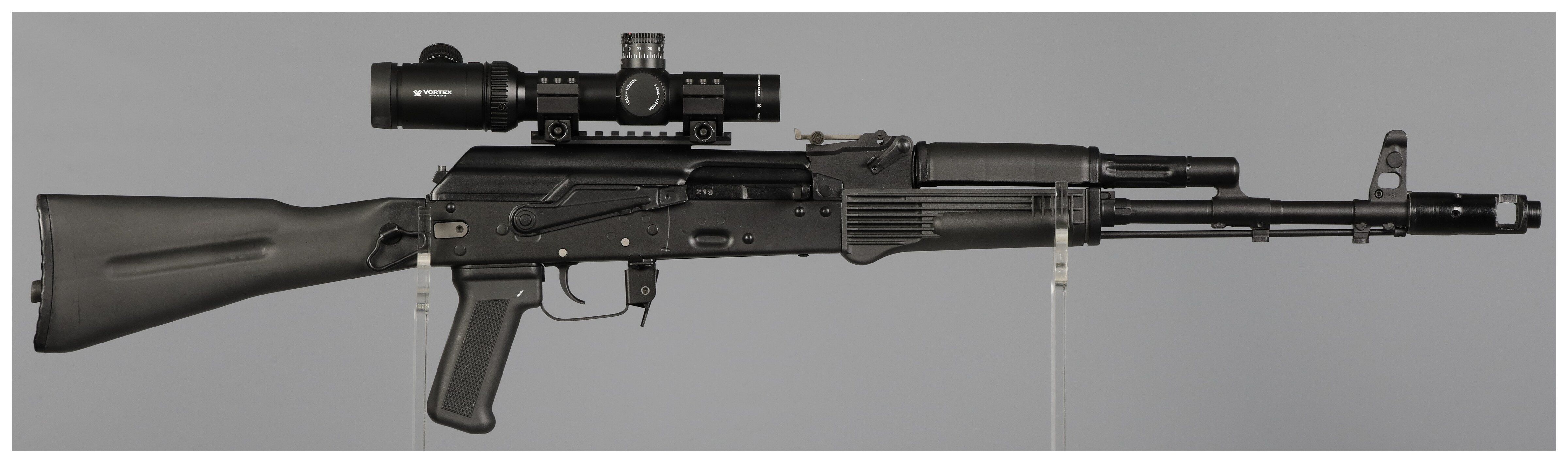 Izhmash Saiga 5.45x39mm Semi-Automatic Rifle with Scope | Rock Island ...