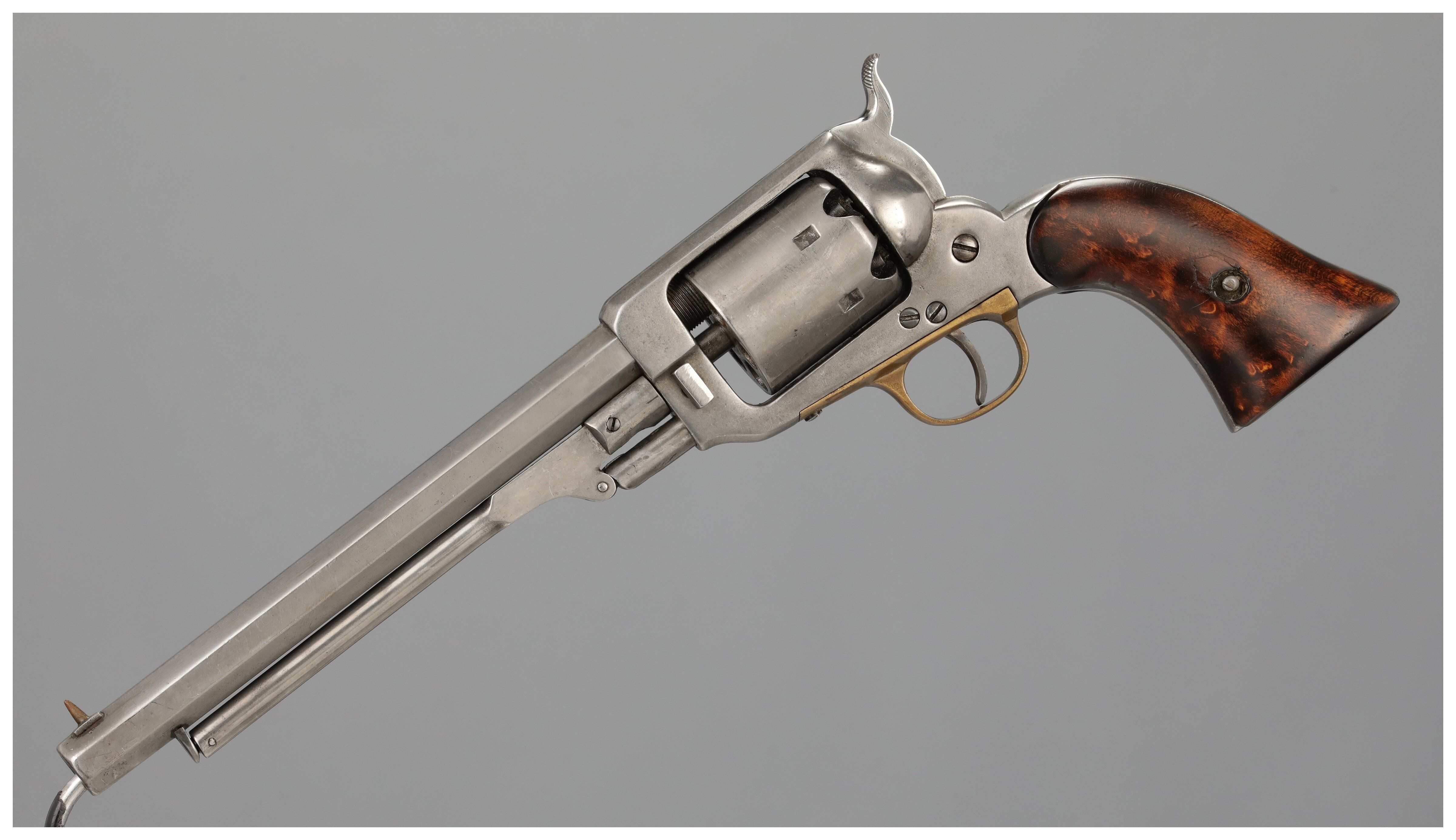 Whitney Second Model Navy Percussion Revolver | Rock Island Auction