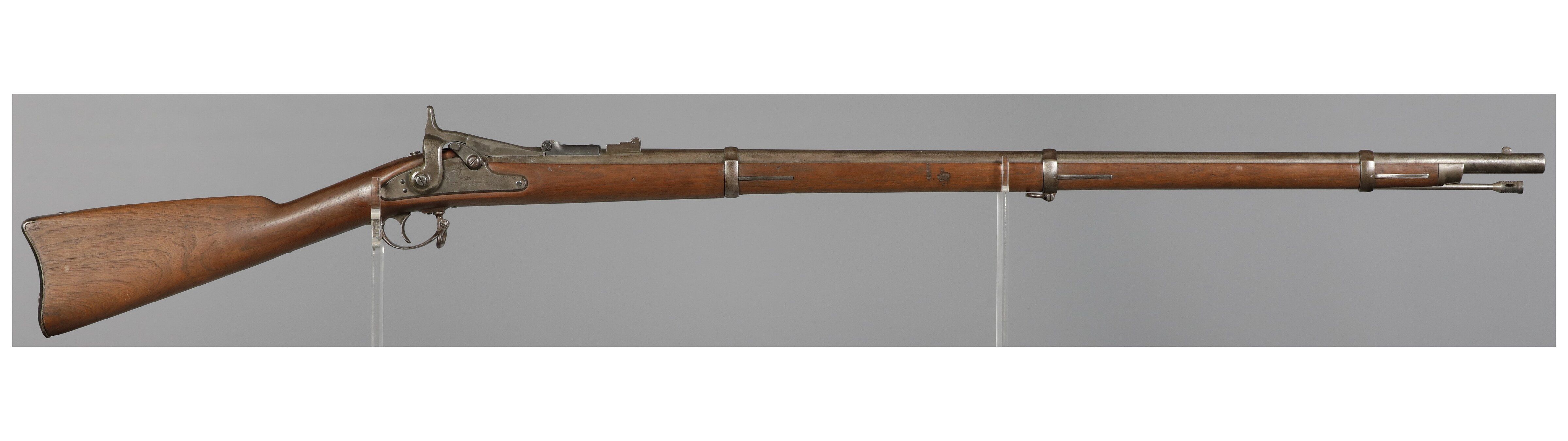 U.S Springfield Armory 1866 Allin Conversion Trapdoor Rifle | Rock ...