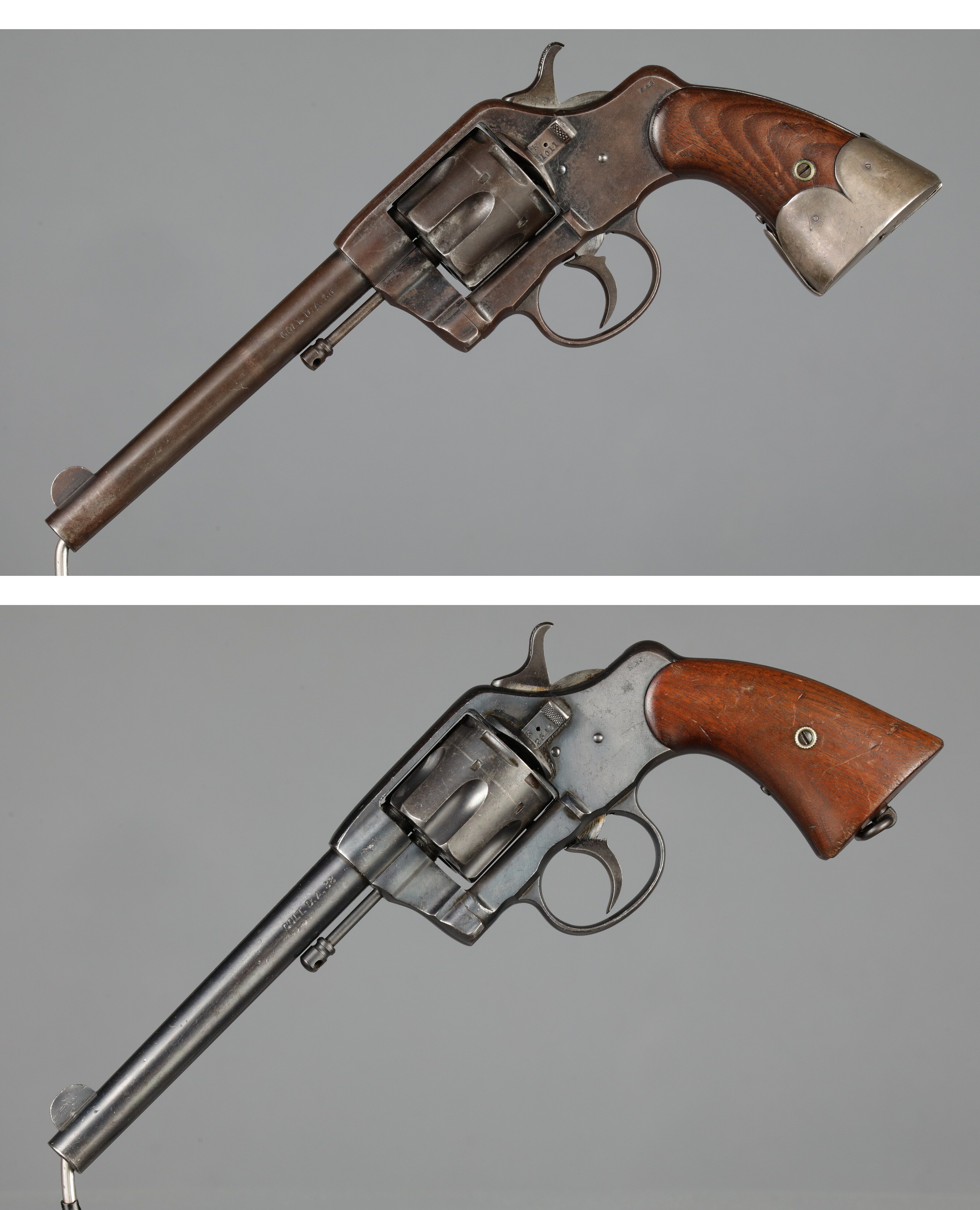 Two U.S. Army Colt Double Action Revolvers | Rock Island Auction