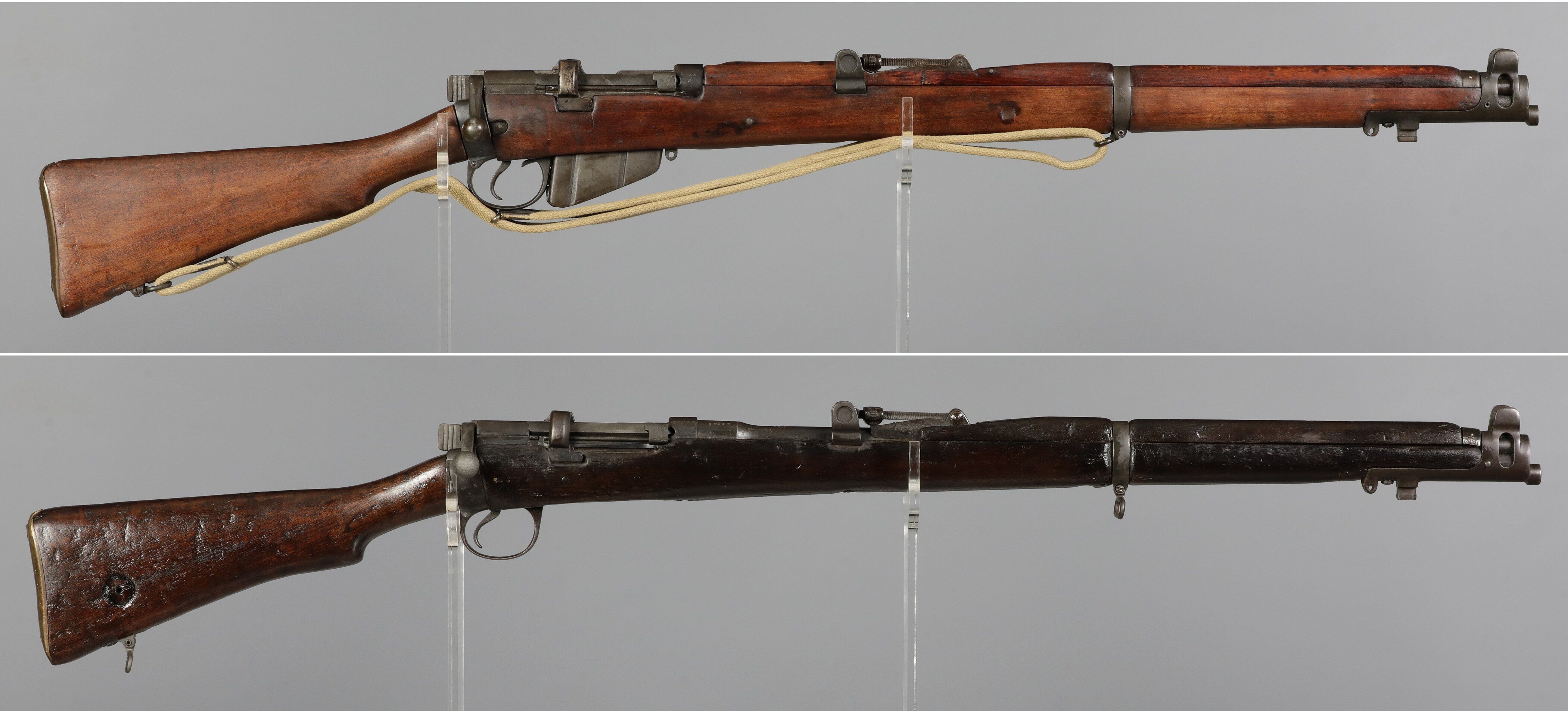 Two Indian Ishapore No. 1 Lee-Enfield Bolt Action Long Guns | Rock ...