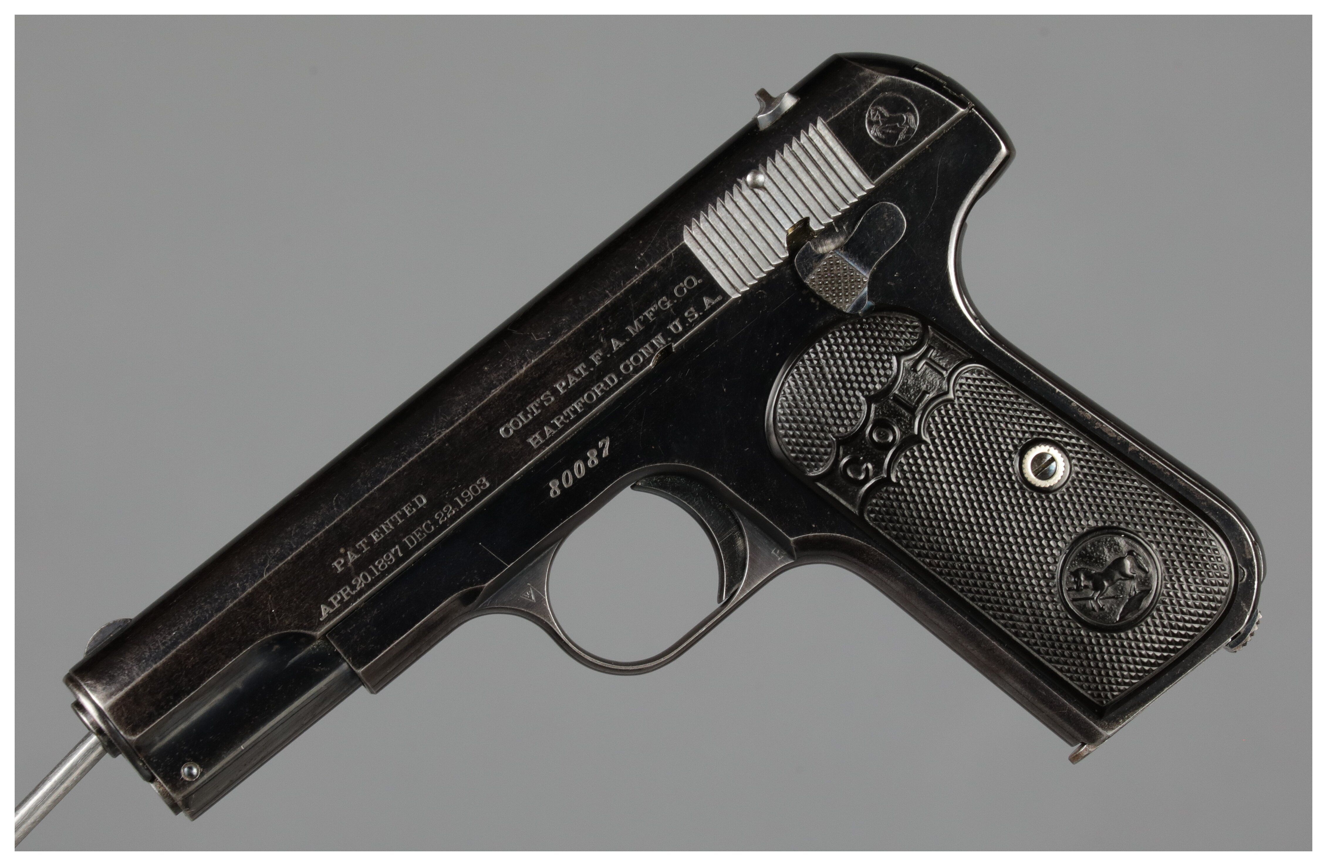 Colt Model 1903 Pocket Hammerless Semi-Automatic Pistol | Rock Island ...
